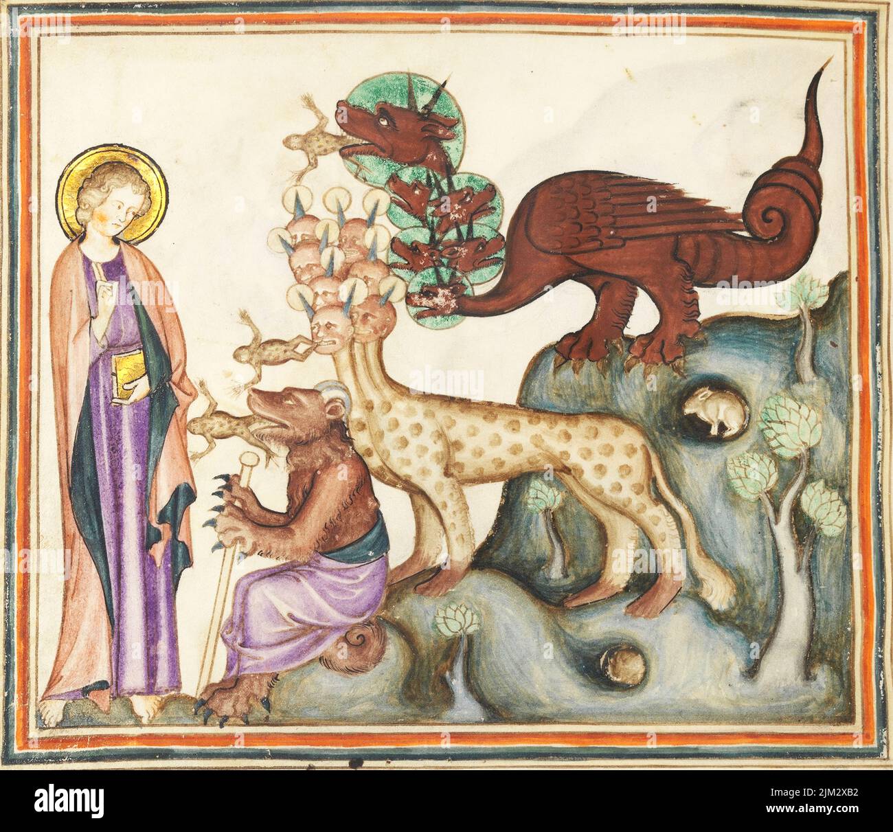 Medieval Mythology themed illustration artwork Stock Photo - Alamy