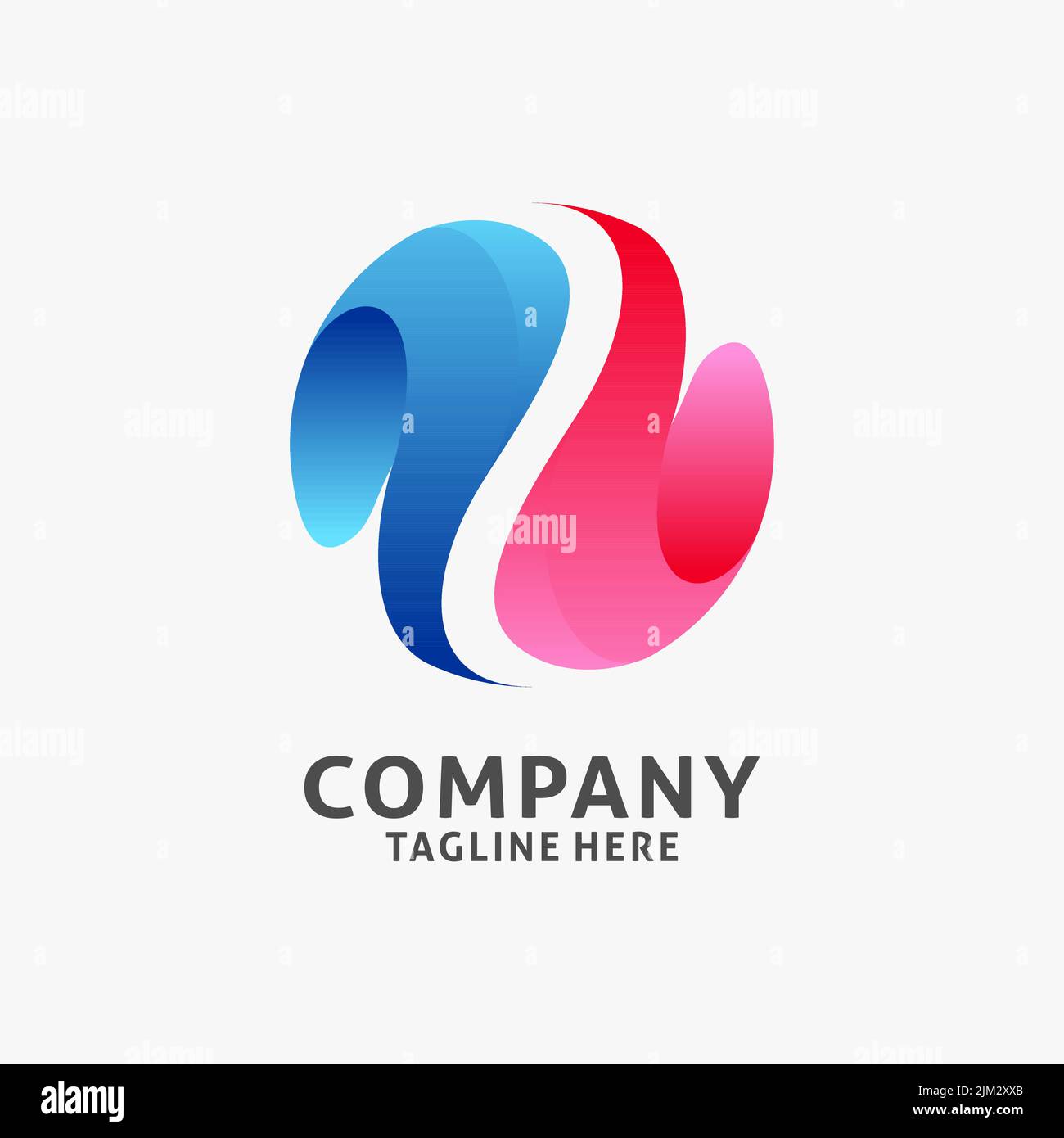 Abstract circle logo design Stock Vector Image & Art - Alamy