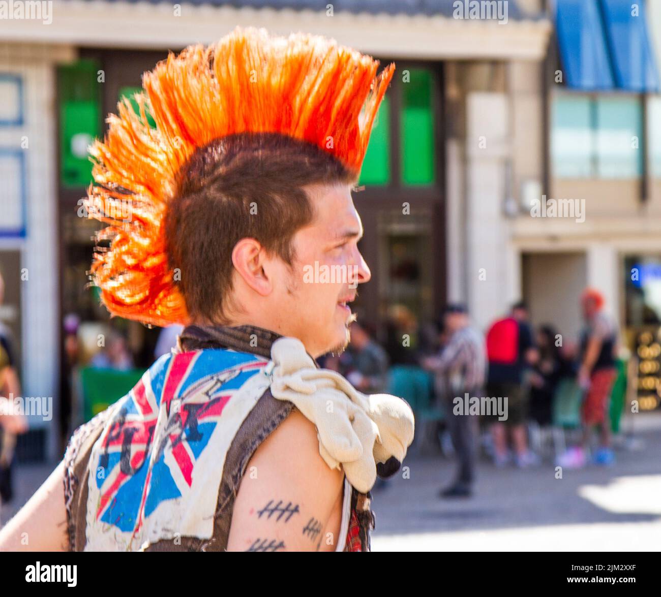 Punk rock band street art hi-res stock photography and images - Alamy