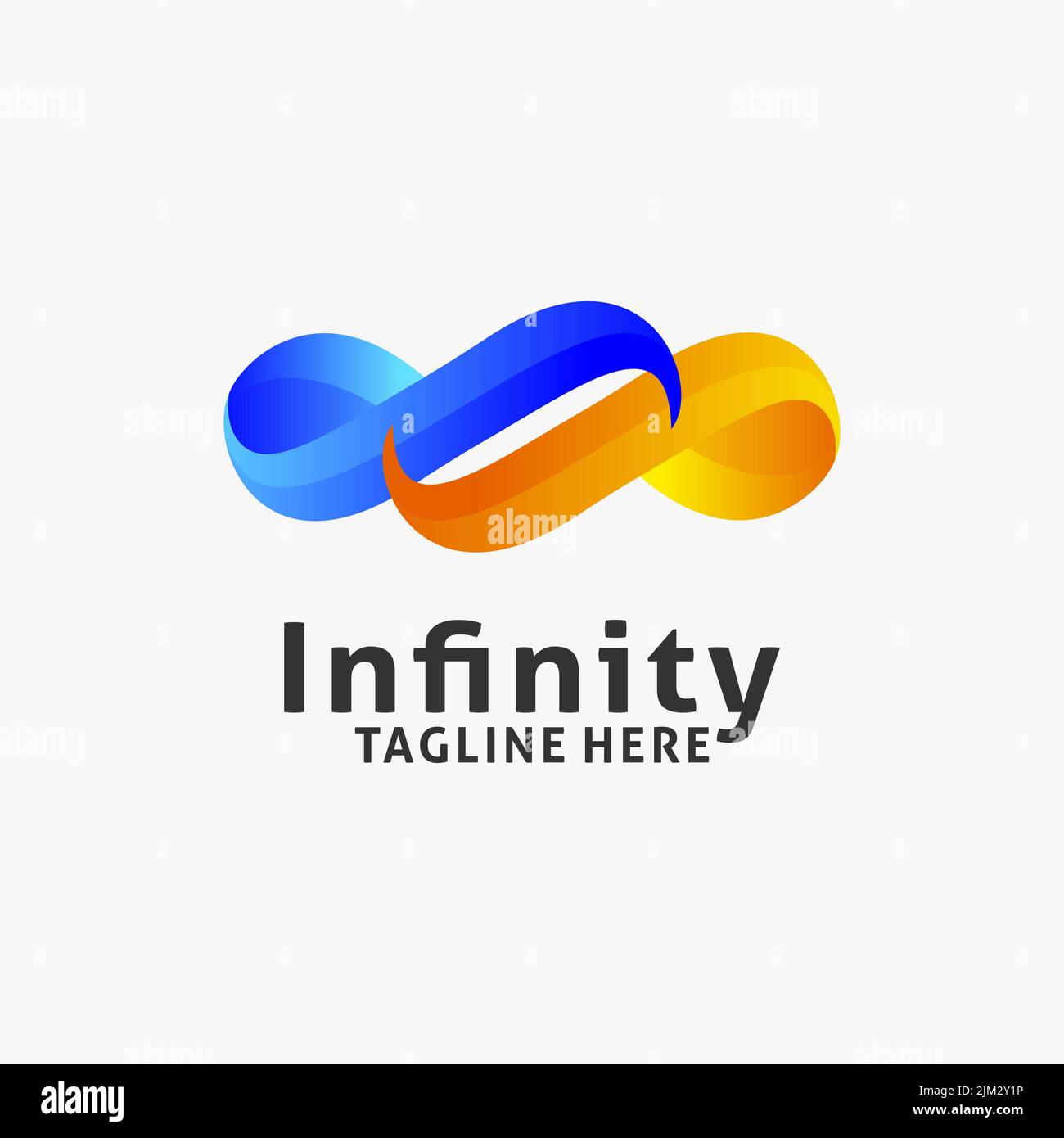 Creative infinity logo design Stock Vector Image & Art - Alamy