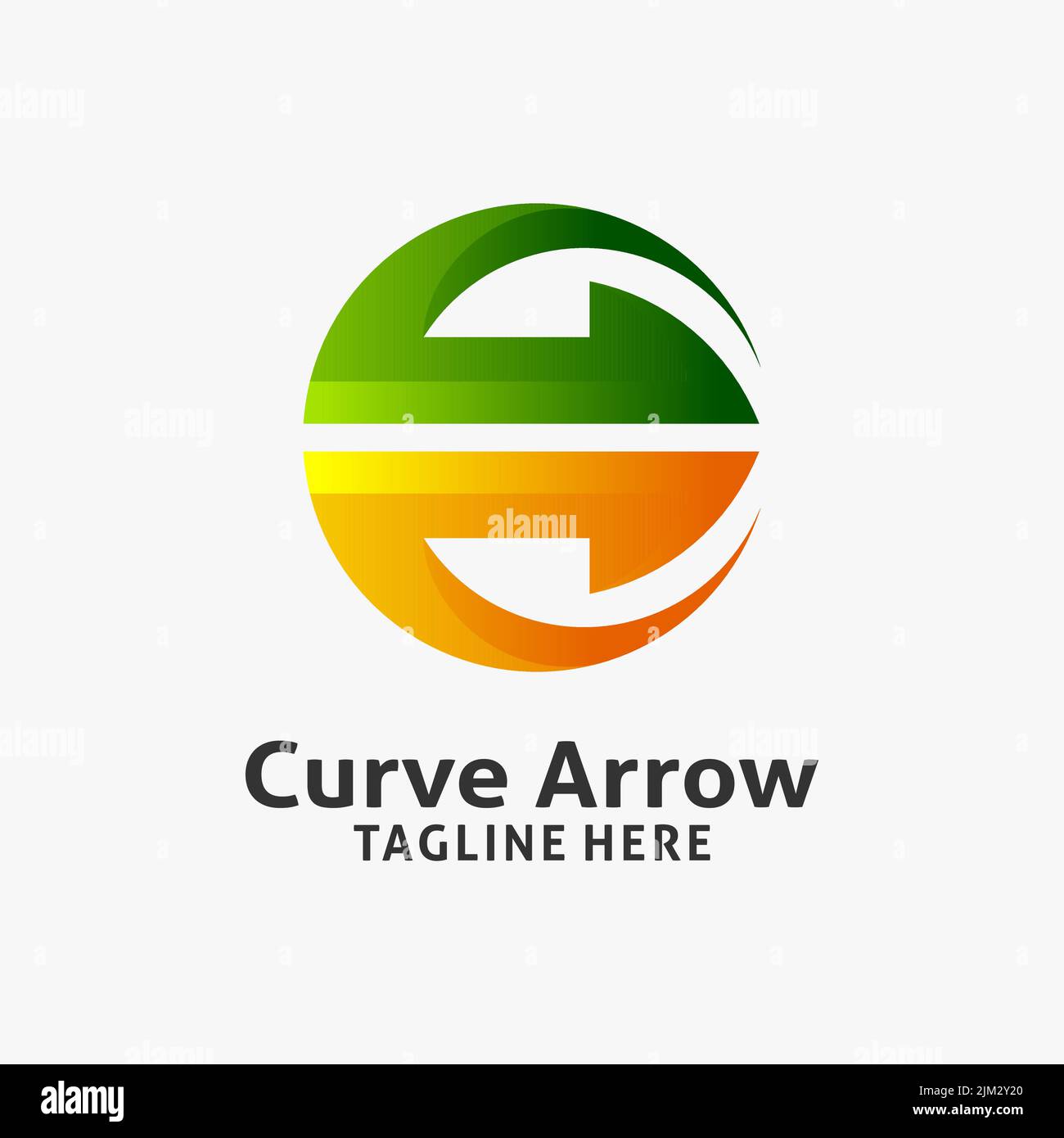 Circle arrow logo design Stock Vector Image & Art - Alamy