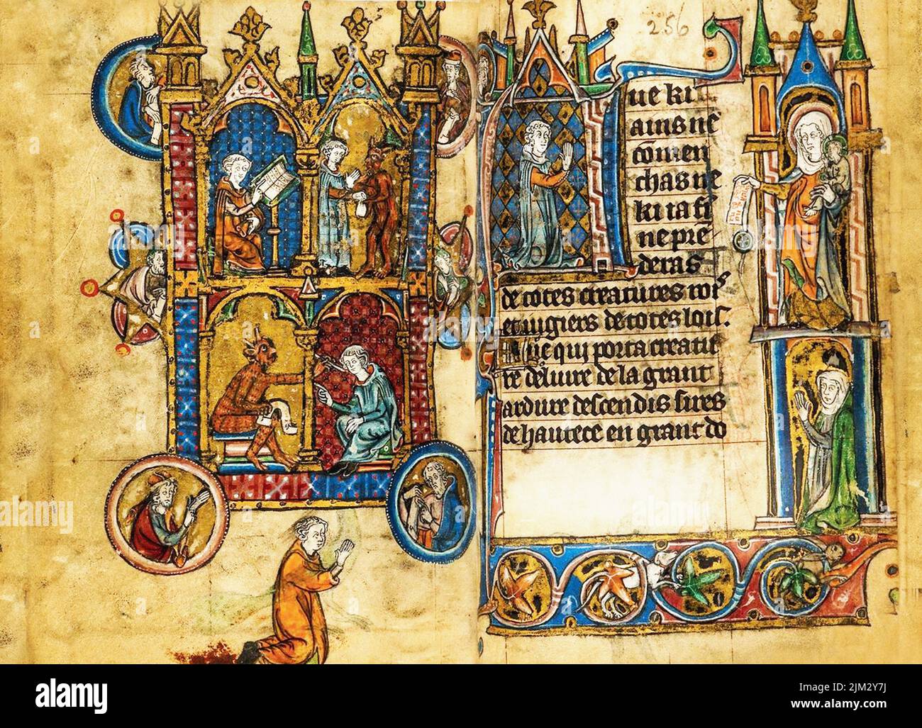 Medieval Mythology themed illustration artwork Stock Photo - Alamy