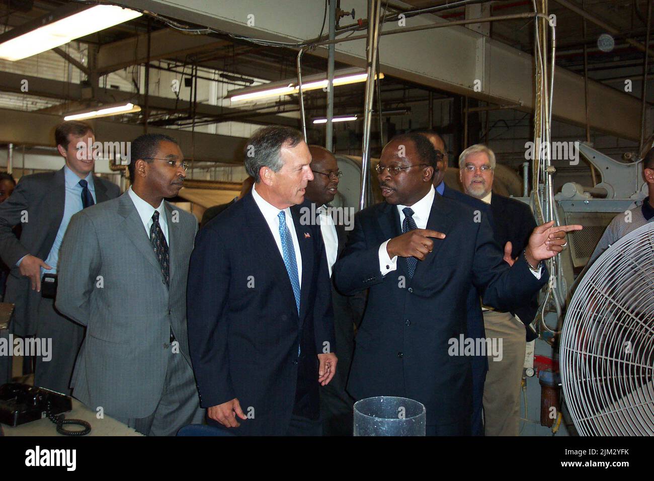 Office of the Secretary - SECRETARY DONALD EVANS' TOUR OF MINORITY ...
