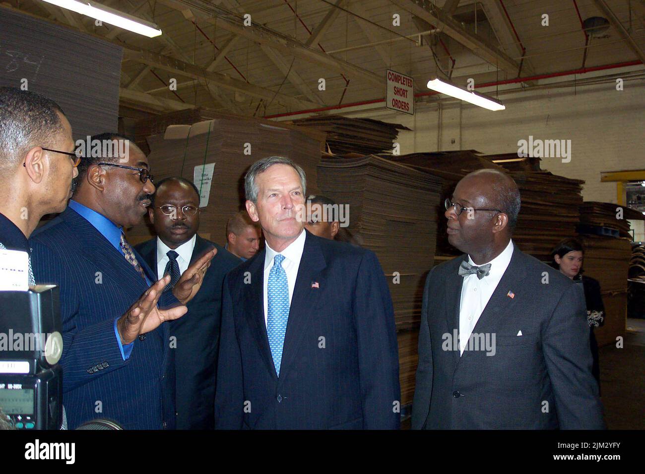 Office of the Secretary - SECRETARY DONALD EVANS' TOUR OF MINORITY ...