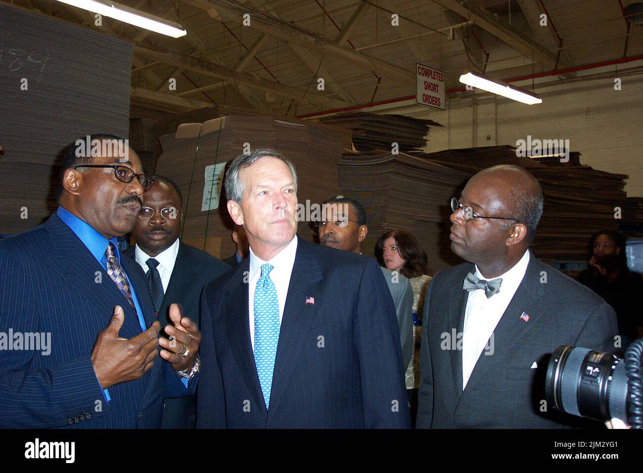 Office of the Secretary - SECRETARY DONALD EVANS' TOUR OF MINORITY ...