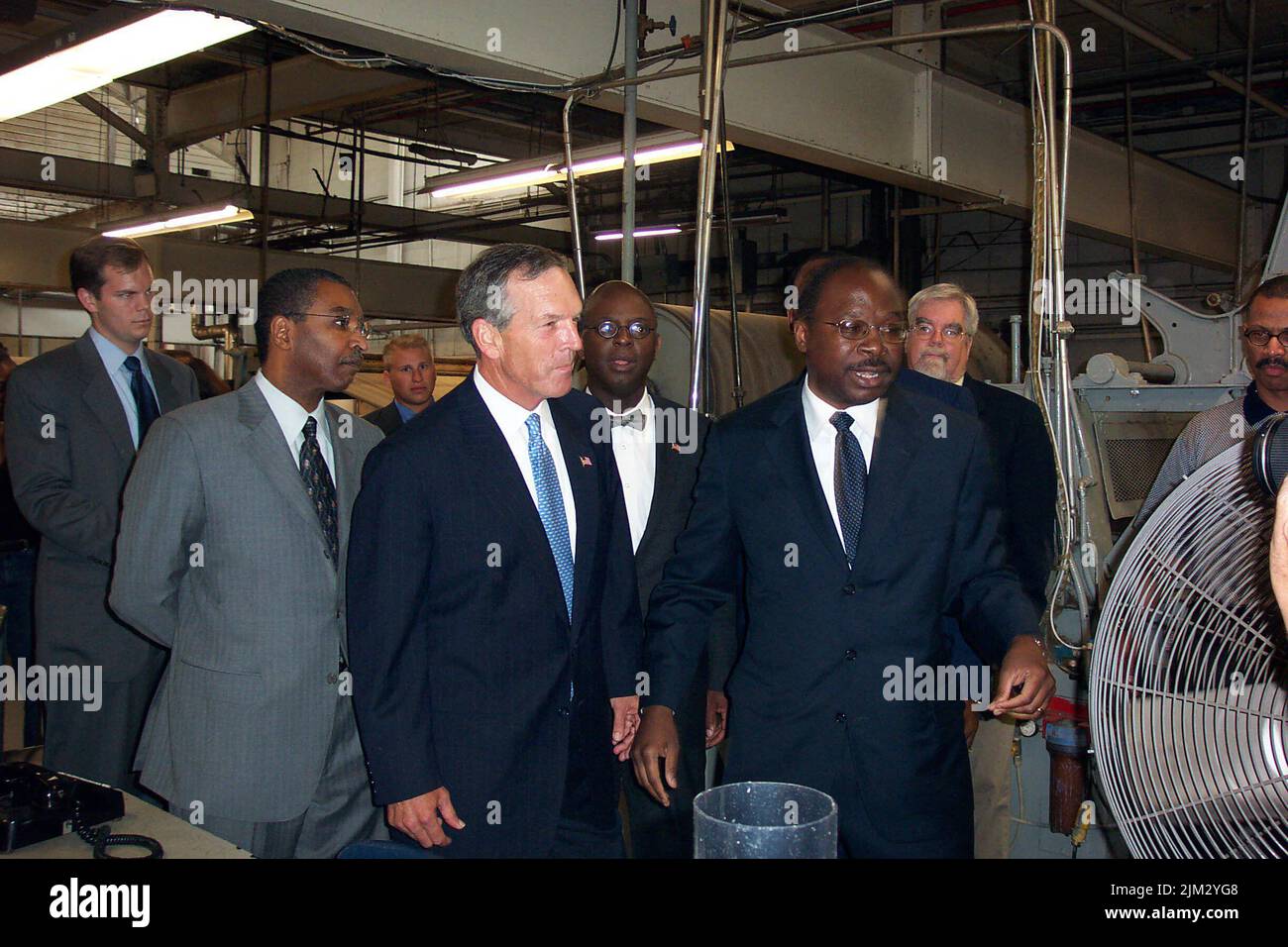 Office of the Secretary - SECRETARY DONALD EVANS' TOUR OF MINORITY ...