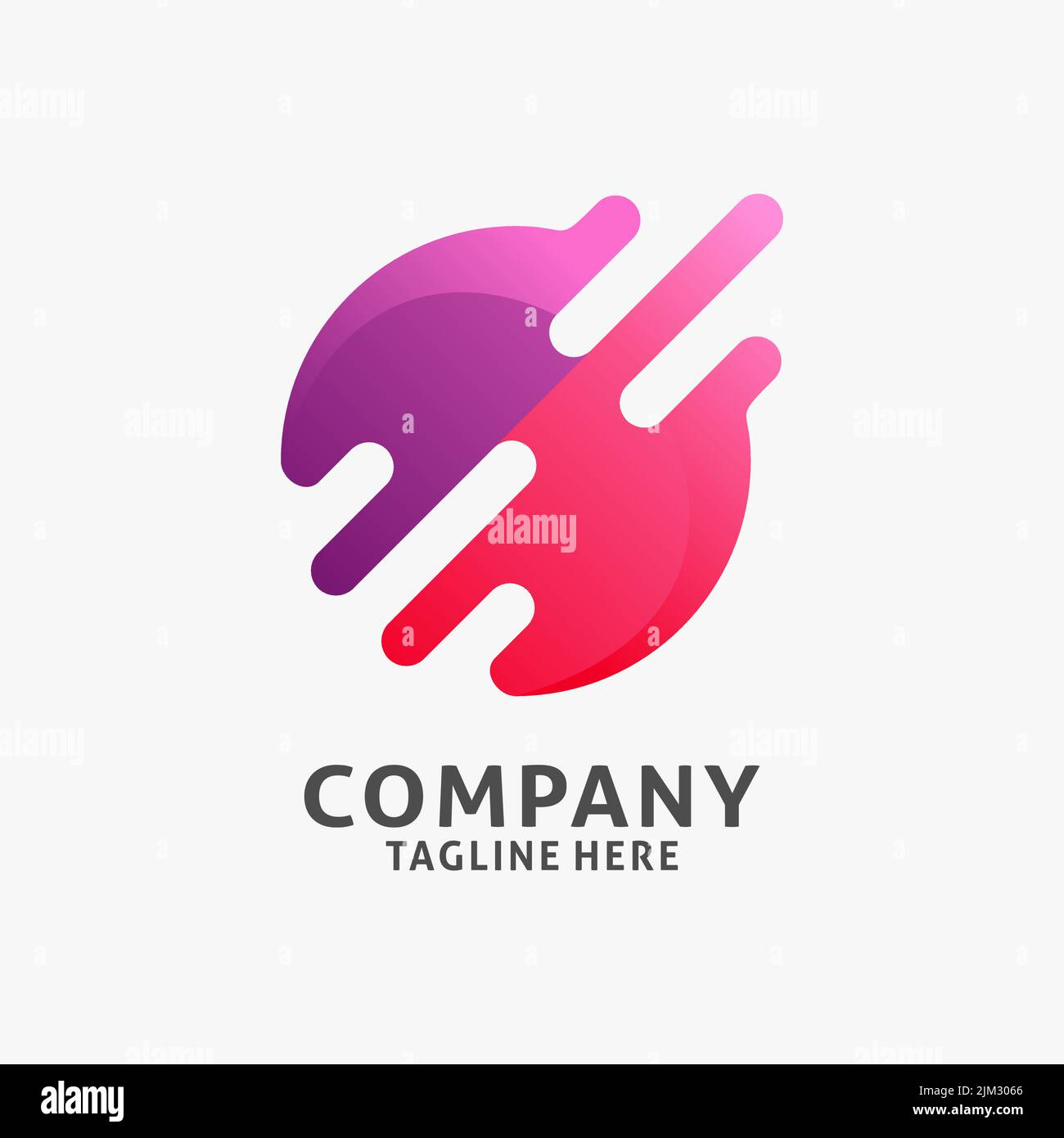 Abstract circle logo design Stock Vector Image & Art - Alamy