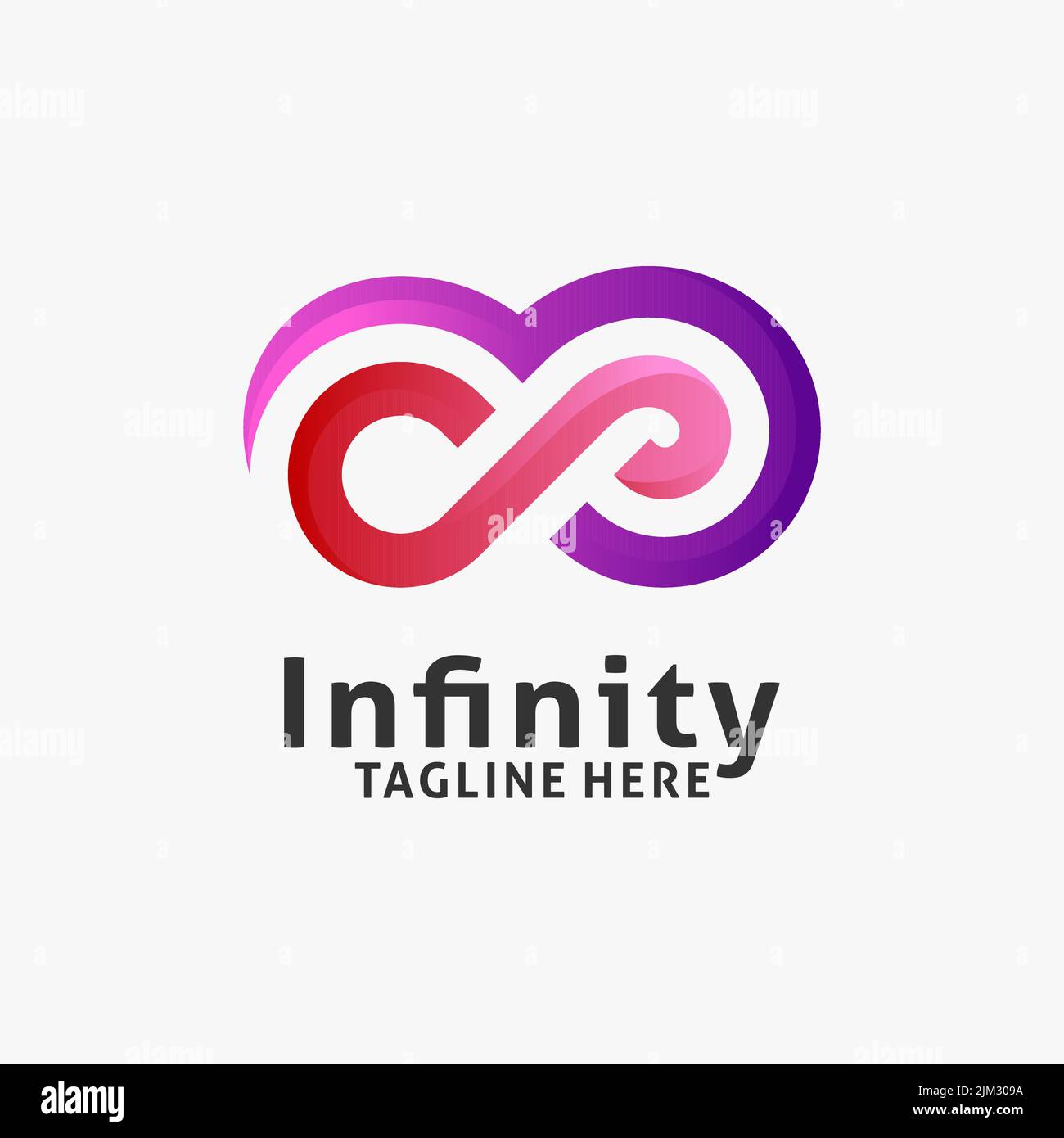 Creative infinity logo design Stock Vector Image & Art - Alamy