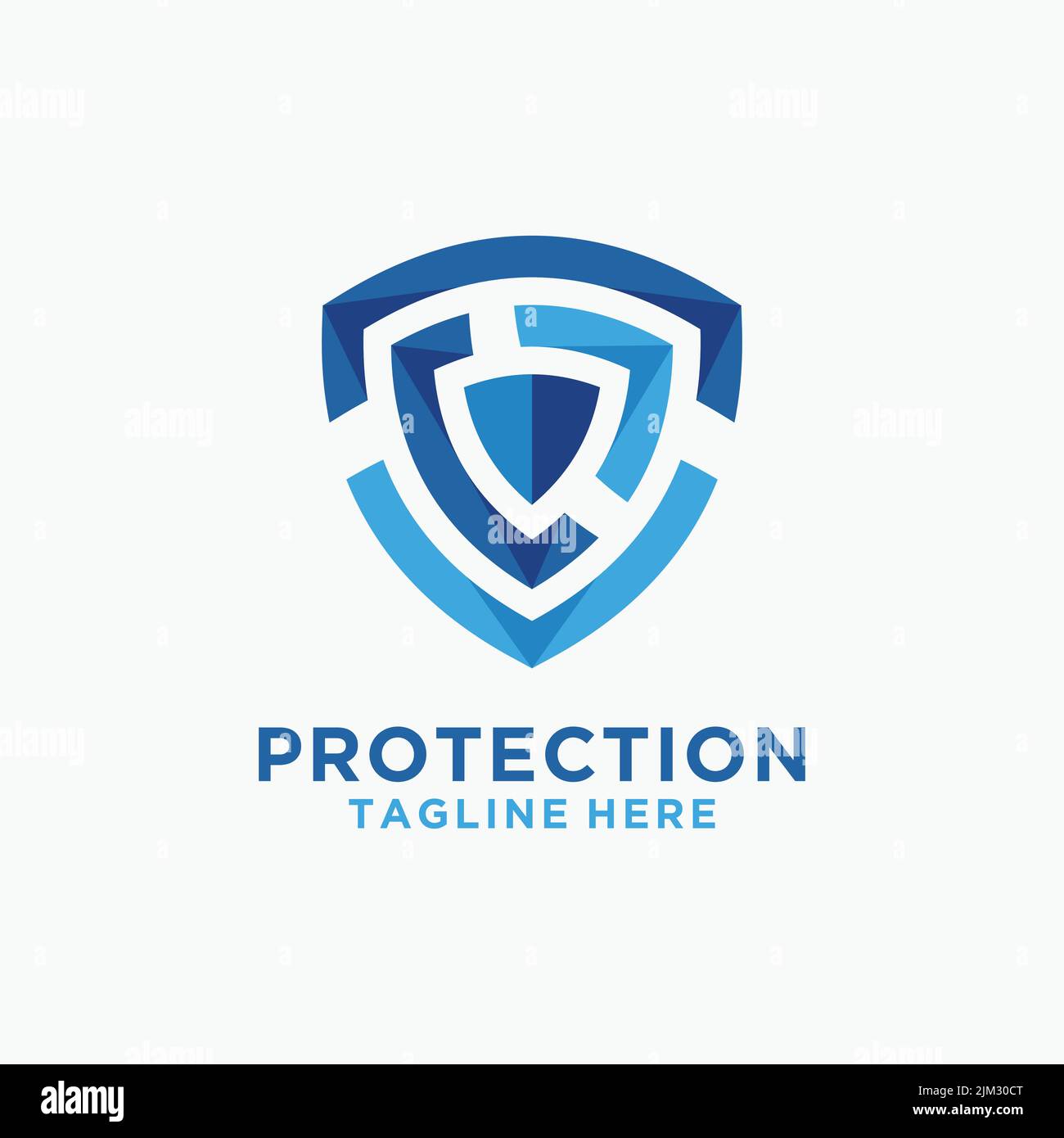 Abstract shield logo design Stock Vector Image & Art - Alamy