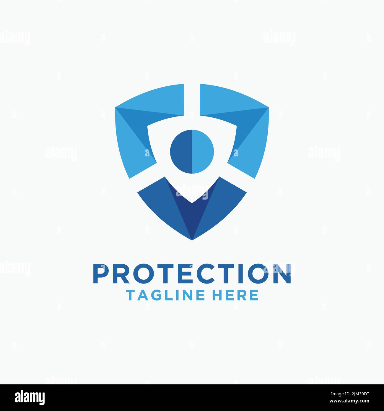 Abstract shield logo design Stock Vector Image & Art - Alamy