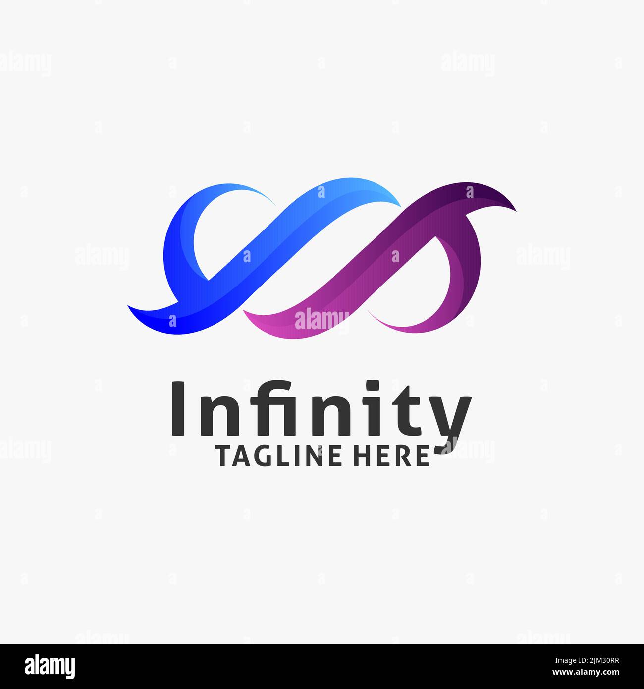 Creative infinity logo design Stock Vector Image & Art - Alamy