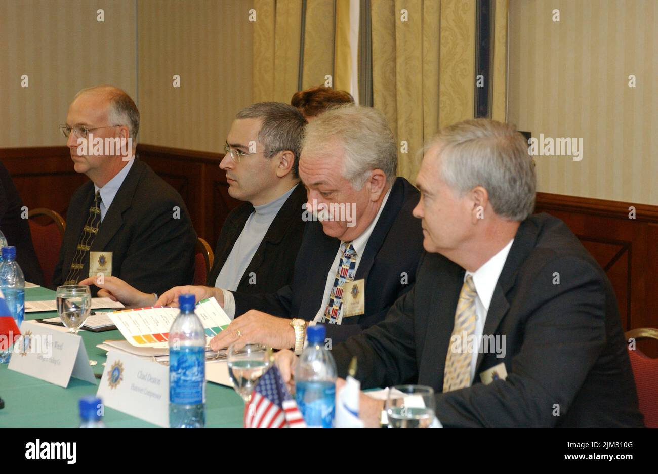 Office of the Secretary - SECRETARY DONALD EVANS TRIP TO RUSSIA (9-21 ...