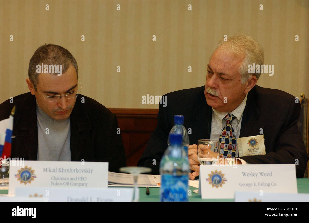 Office of the Secretary - SECRETARY DONALD EVANS TRIP TO RUSSIA (9-21 ...