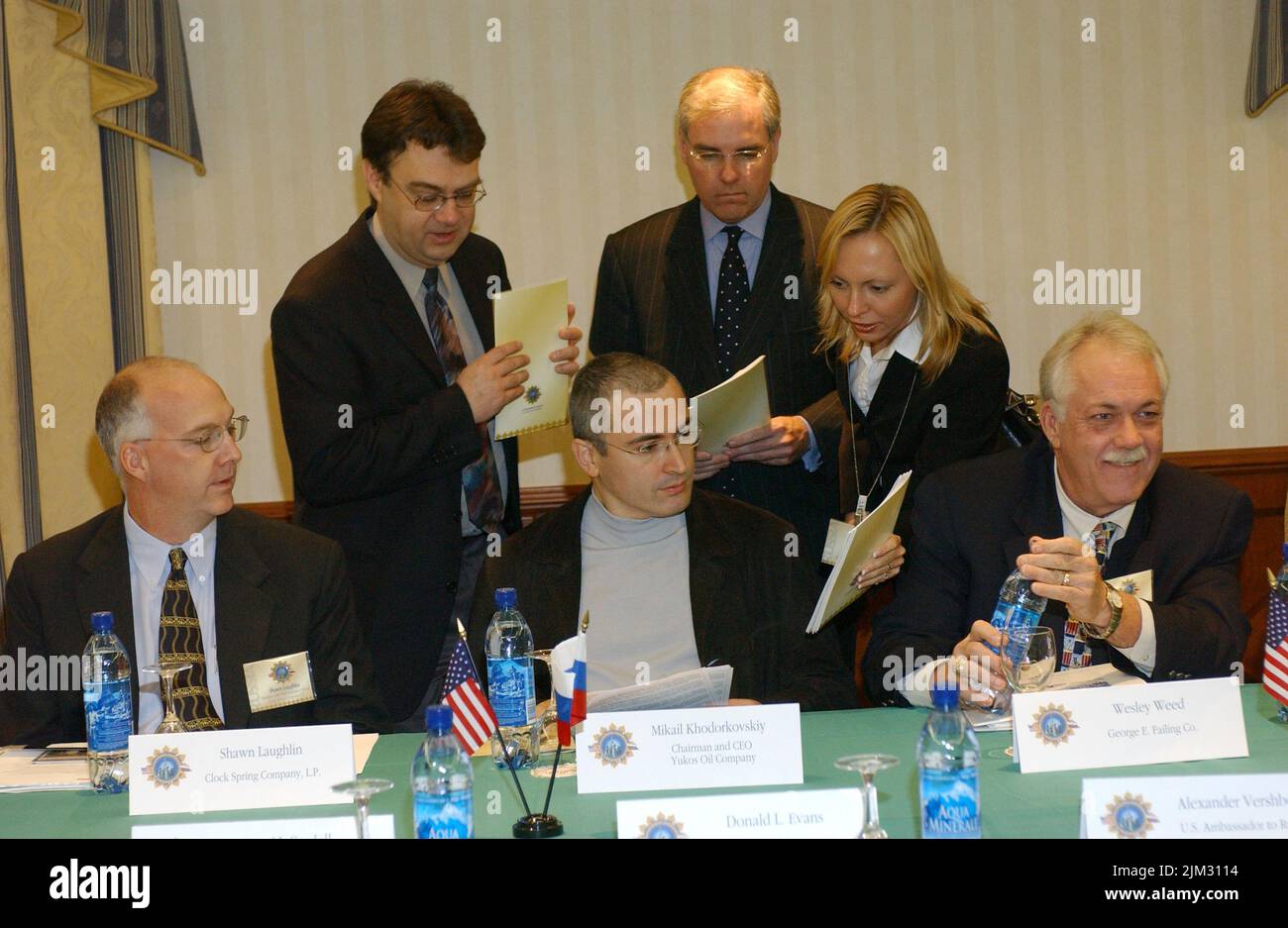 Office of the Secretary - SECRETARY DONALD EVANS TRIP TO RUSSIA (9-21 ...