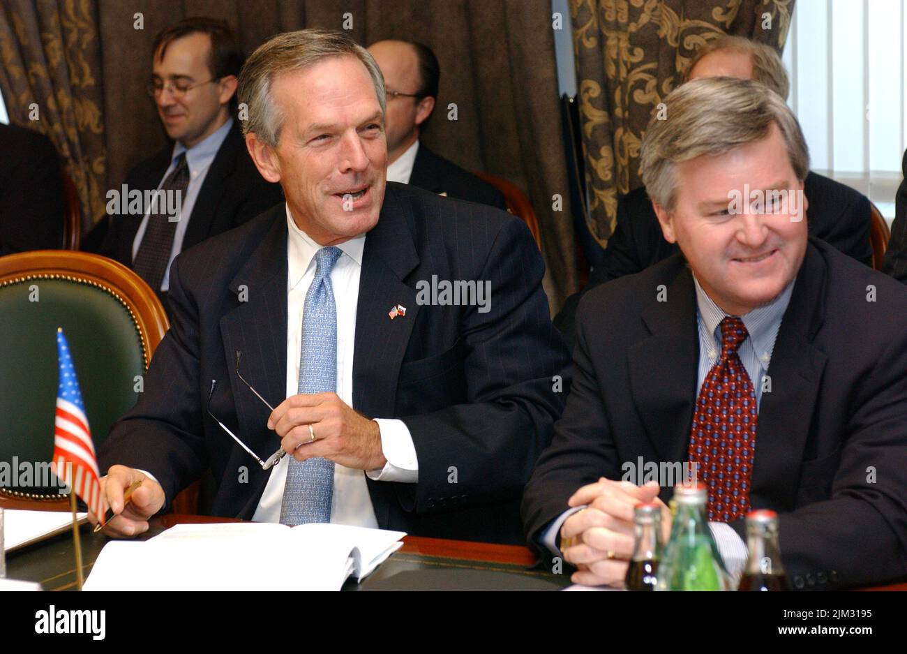 Office of the Secretary - SECRETARY DONALD EVANS TRIP TO RUSSIA (9-21 ...