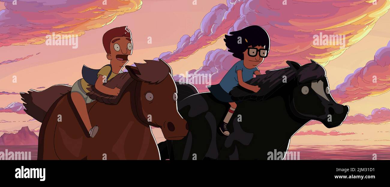 (L-R): Jimmy Pesto Jr. (voiced by H. Jon Benjamin) and Tina Belcher ...