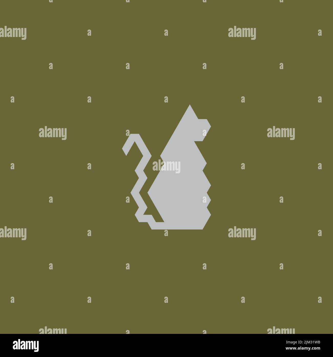 Simple cat icon or logo for your design Stock Vector Image & Art - Alamy