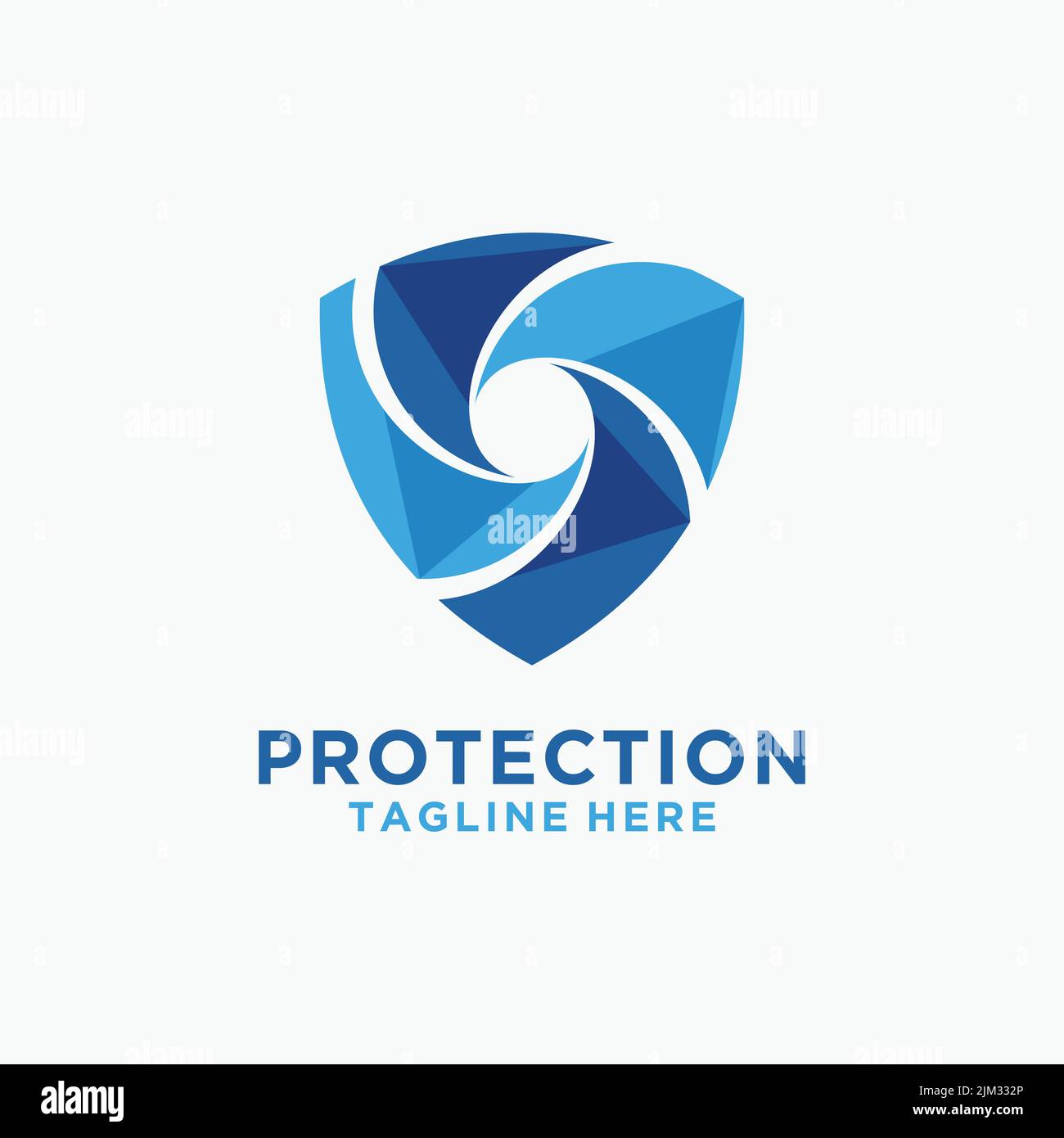 Abstract shield logo design Stock Vector Image & Art - Alamy