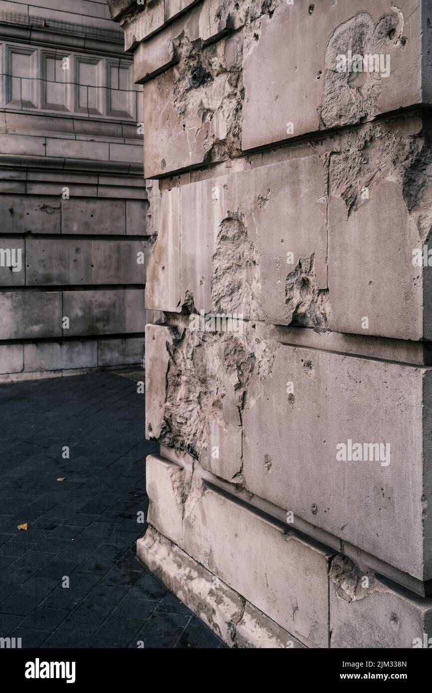 V&A War Damage Stock Photo - Alamy