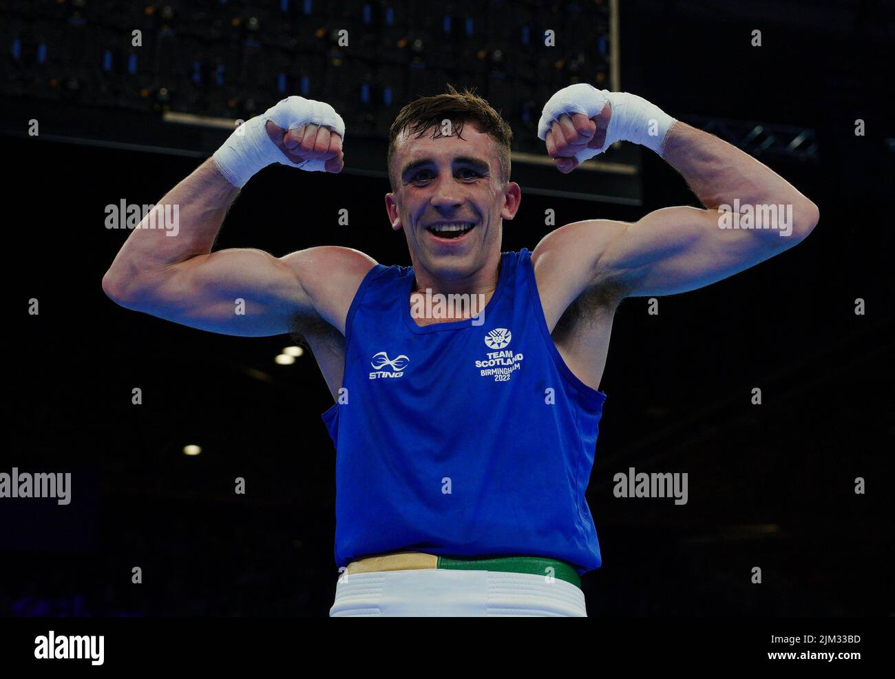 Scotland's Matthew McHale celebrates beating Malaysia's Muhammad Imdad ...