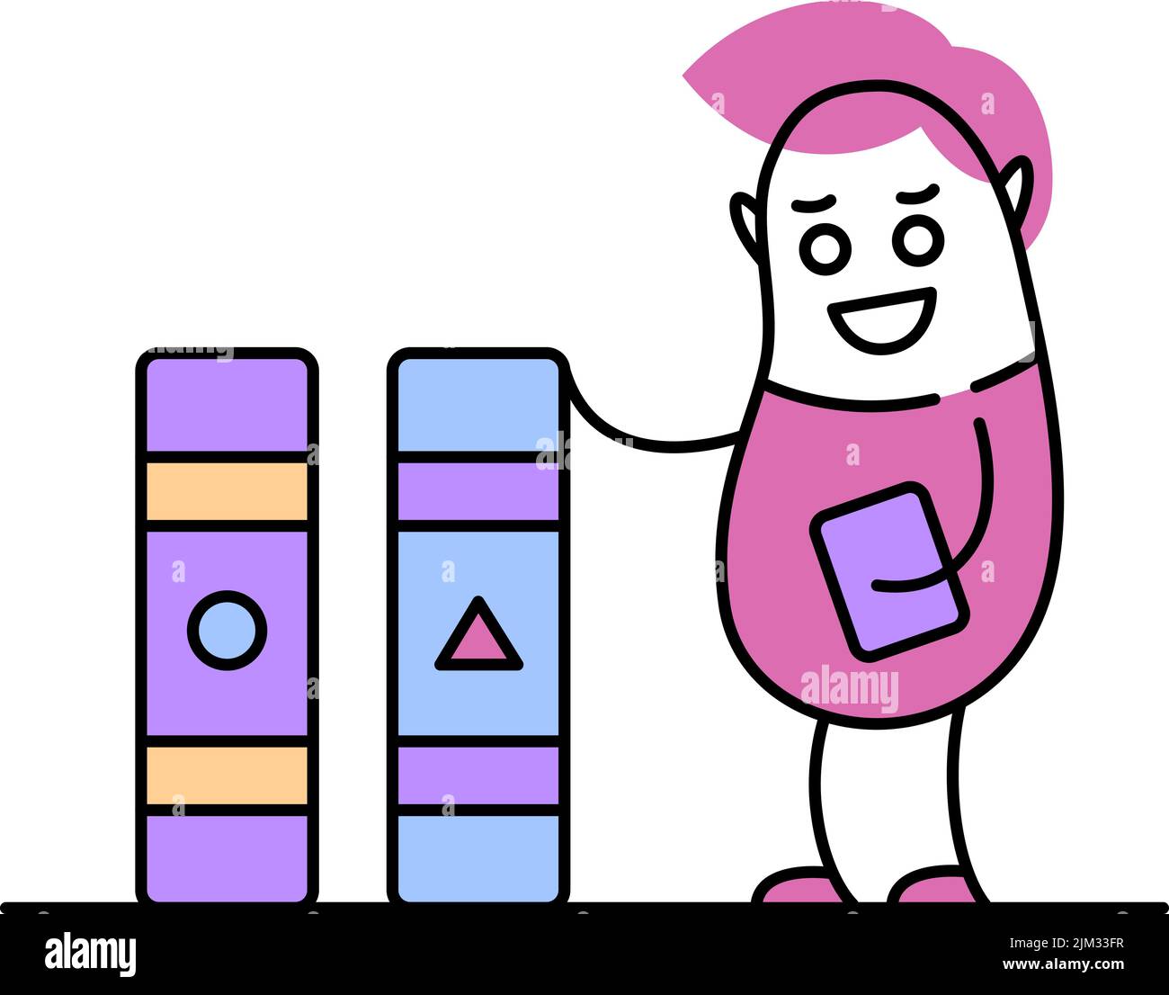 Man system administrator Cut Out Stock Images & Pictures - Alamy