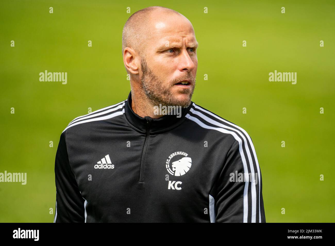 Copenhagen, Denmark. 28th, July 2022. Goalkeeper coach Kim Christensen ...