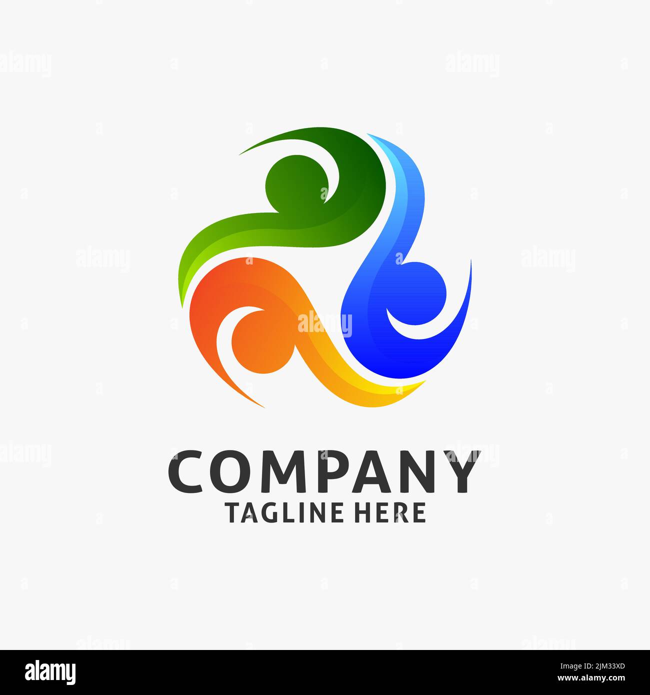business group logo design with people element Stock Vector Image & Art ...