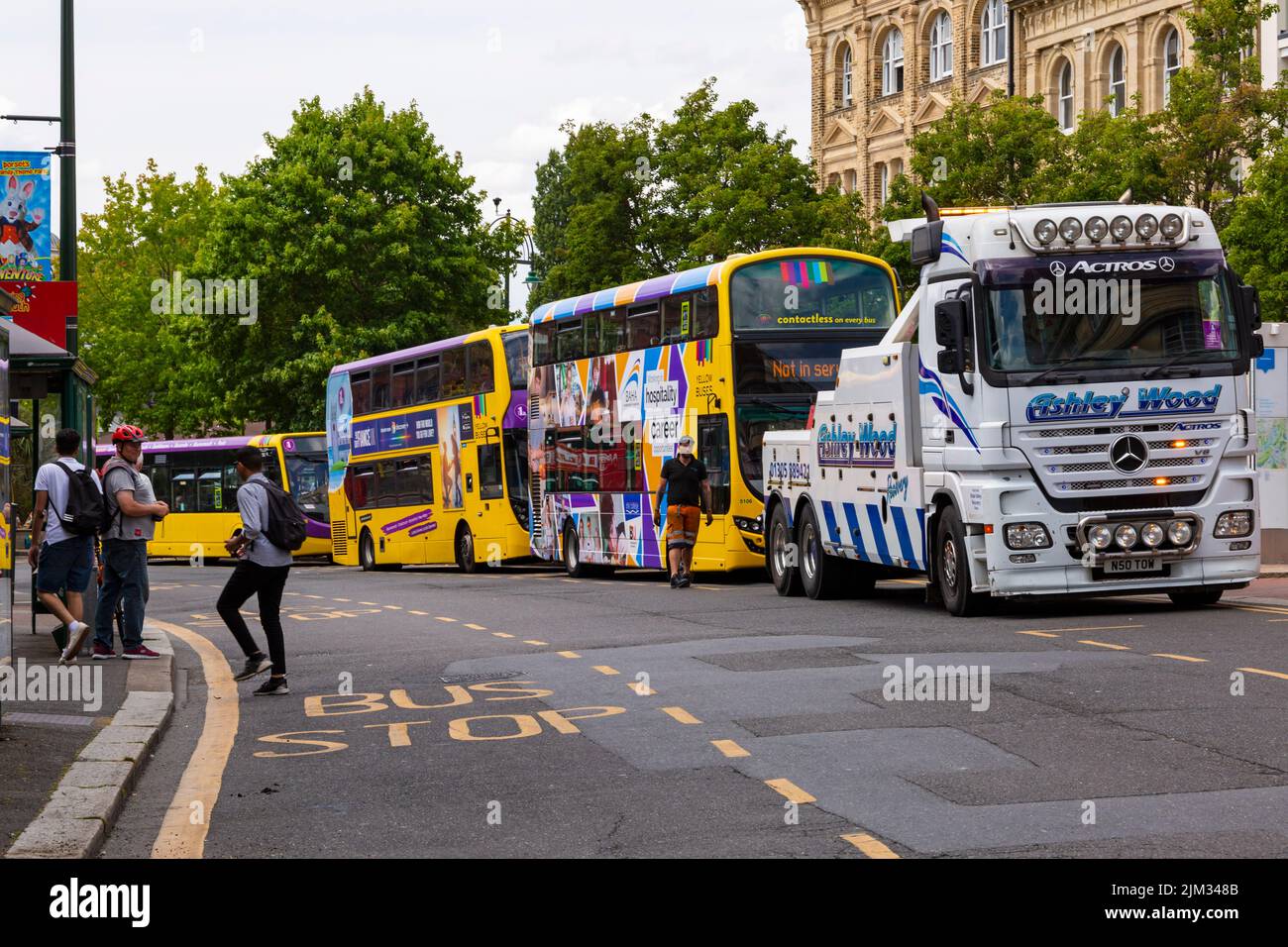 Bournemouth and christchurch bus routes hi-res stock photography and ...