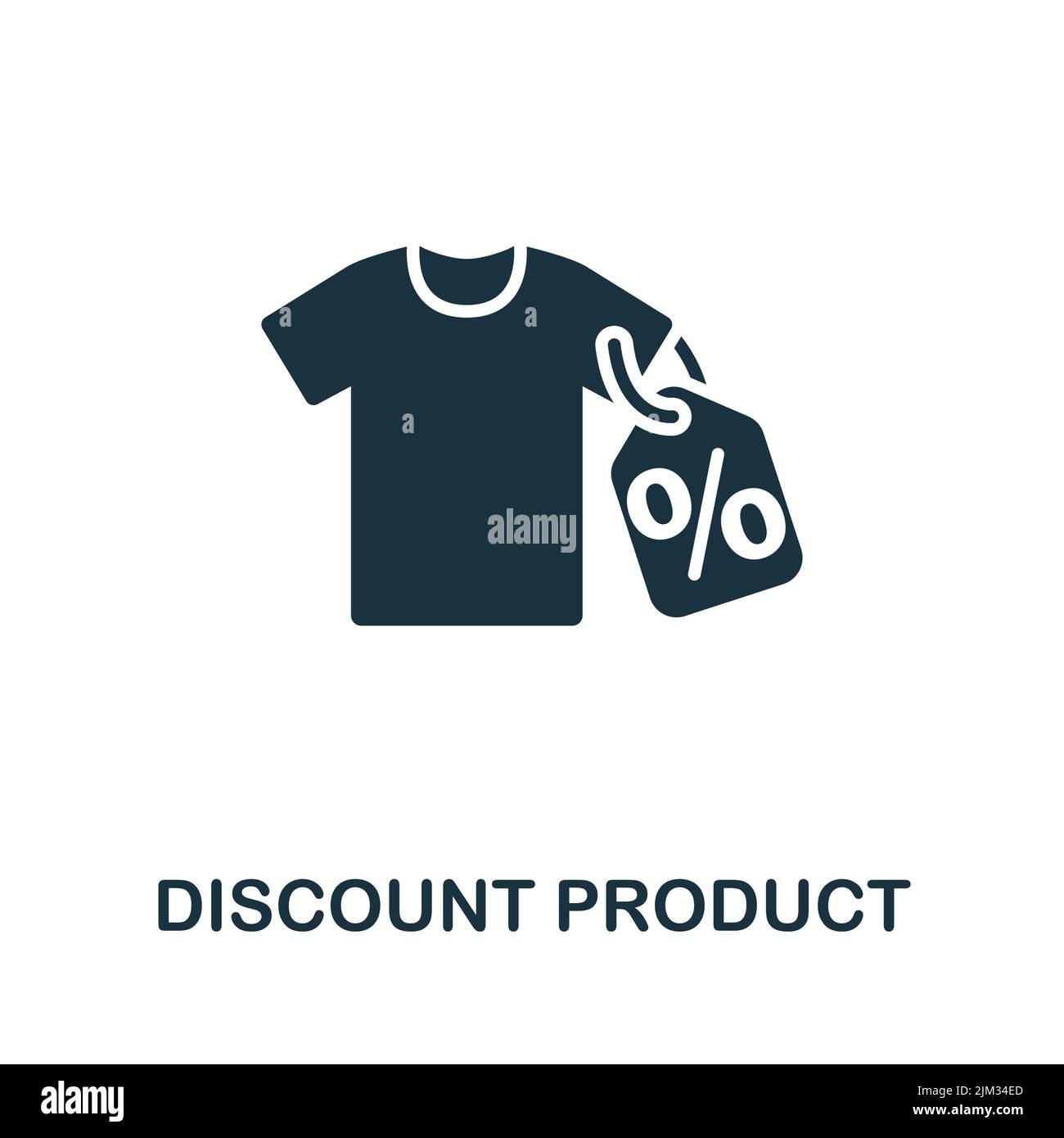 Discount Product icon. Monochrome simple line Retail icon for templates ...