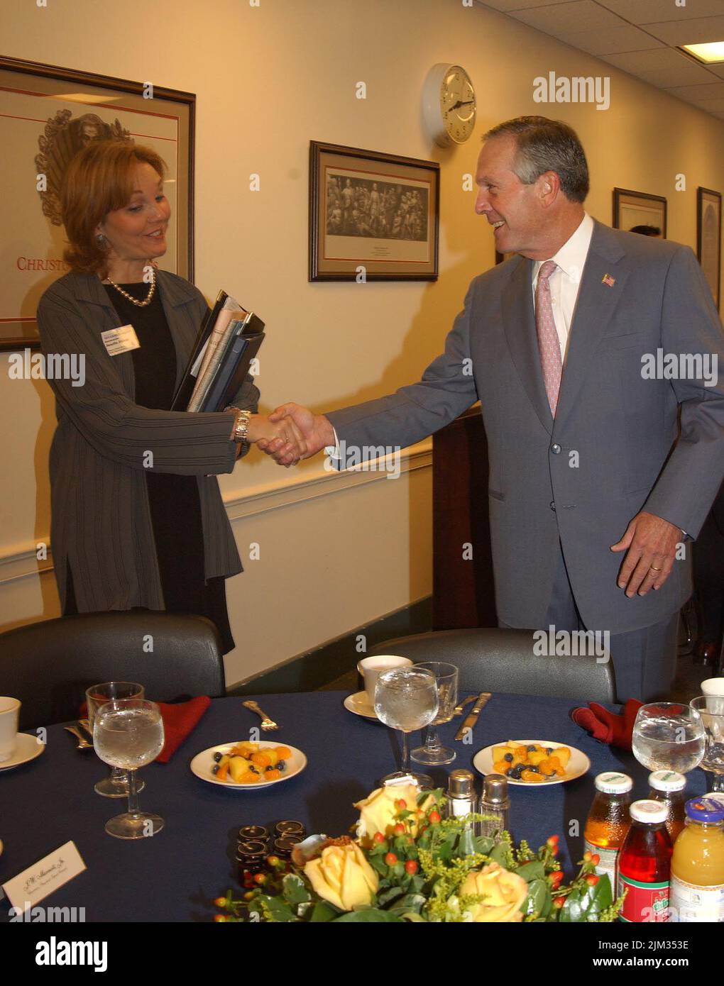 Office of the Secretary - PEC RECEPTION Stock Photo - Alamy