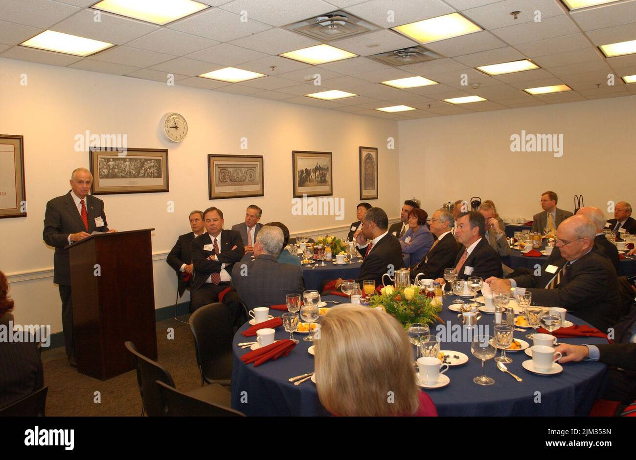 Office of the Secretary - PEC RECEPTION Stock Photo - Alamy