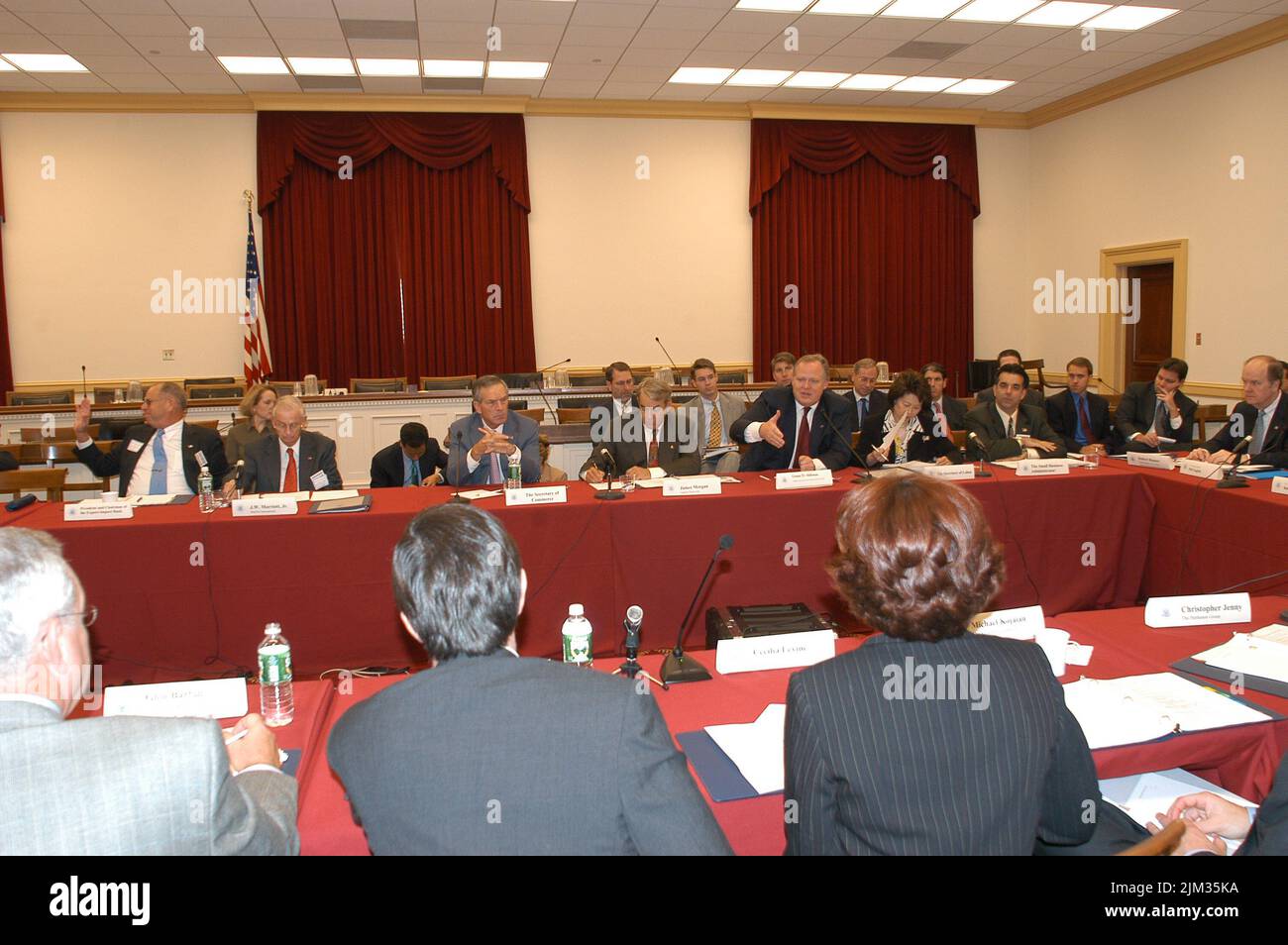 Office of the Secretary - PEC RECEPTION Stock Photo - Alamy