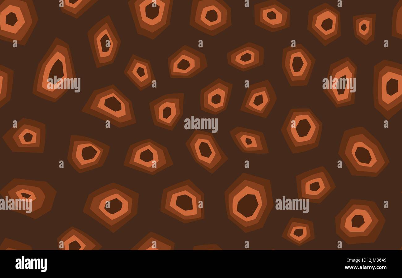 Abstract modern turtle shell seamless pattern. Animals trendy ...