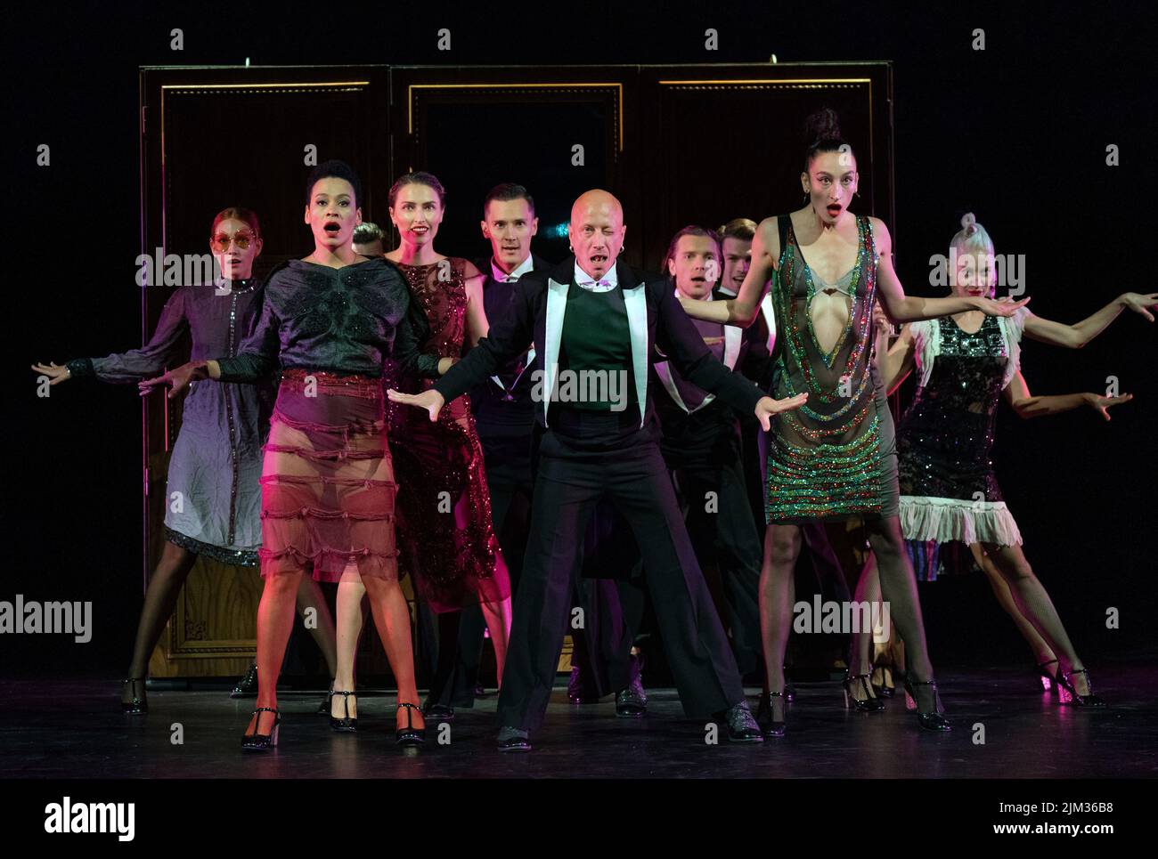Dancers from the Ukrainian ballet company Freedom Ballet perform during ...