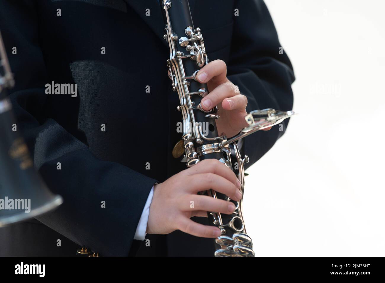 Clarinet close up hi-res stock photography and images - Alamy