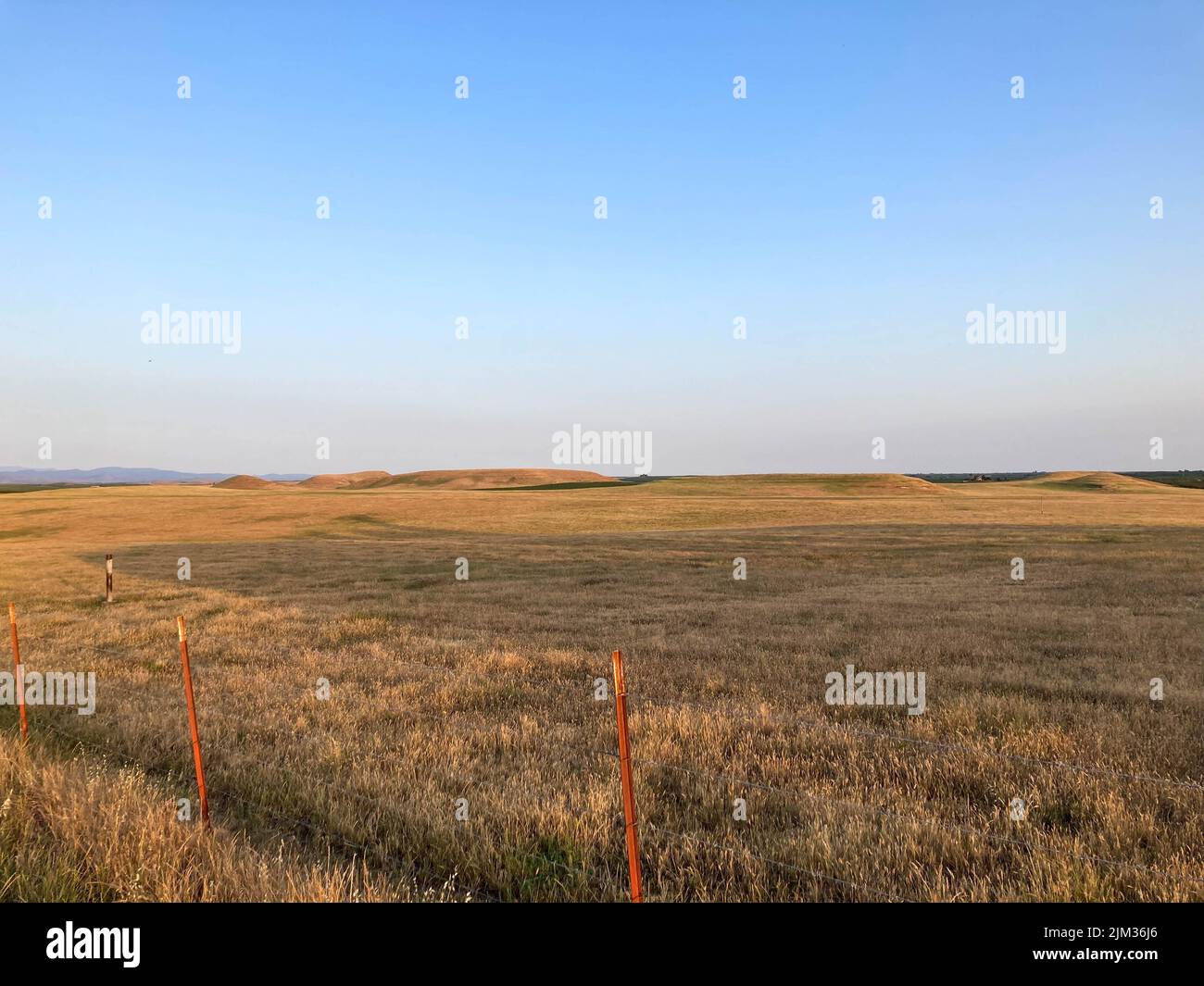 Empty pasture in the countryside of Oakdale, California Stock Photo - Alamy
