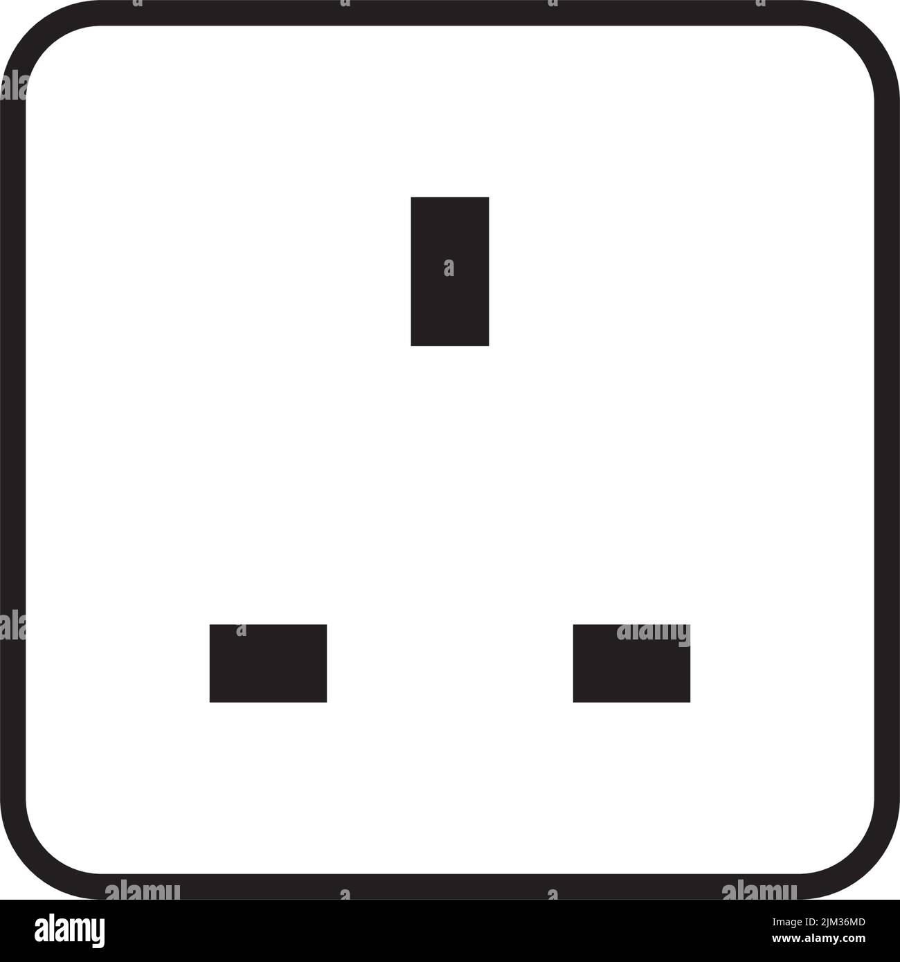 American wall socket Black and White Stock Photos & Images - Alamy