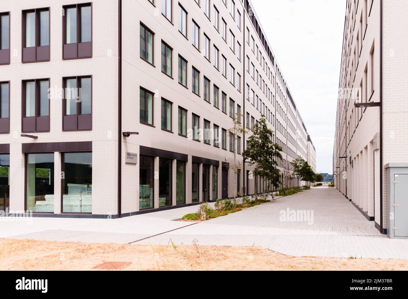 Royal Albert Dock new waterside development commercial district in East ...