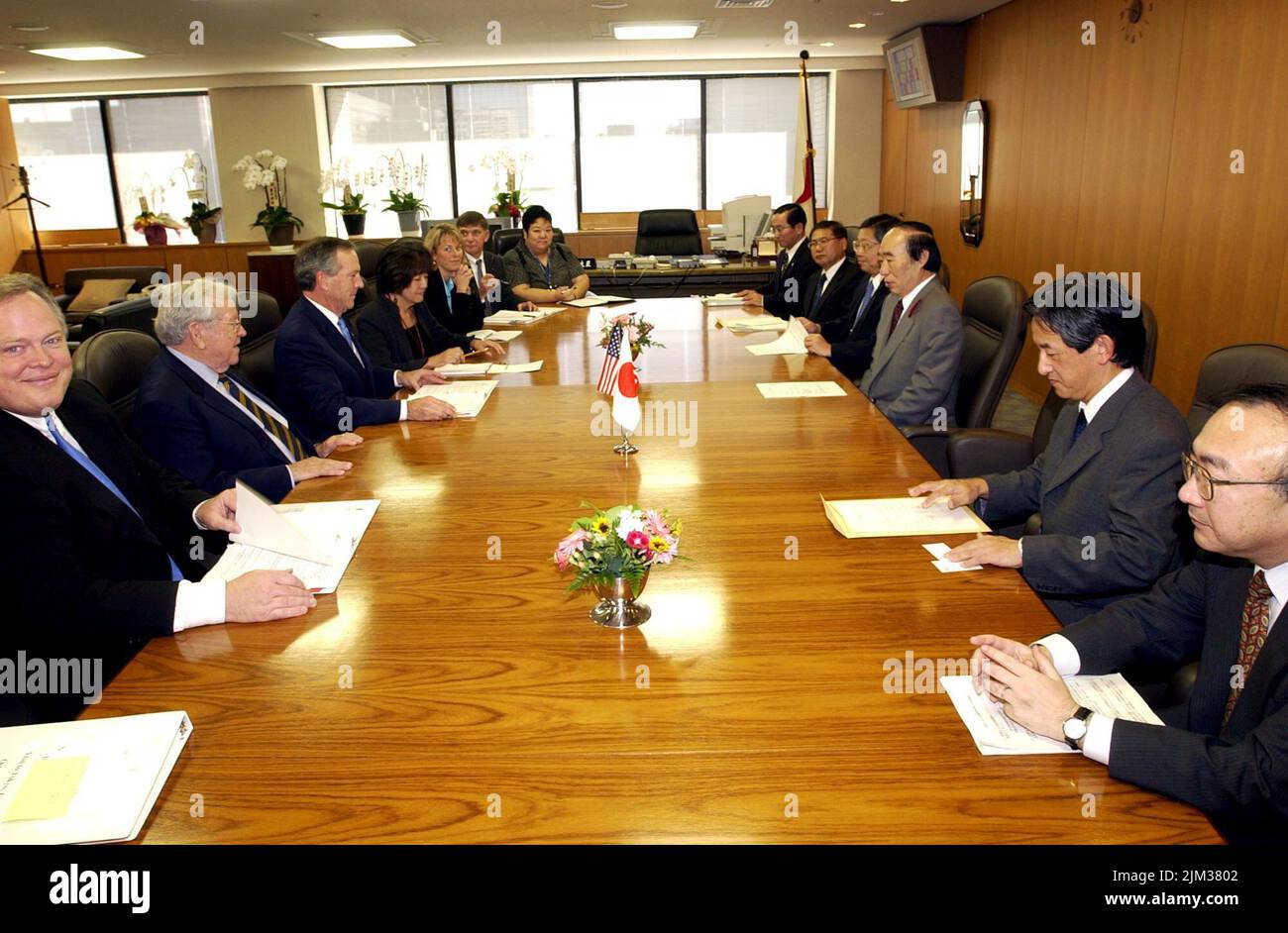 Office of the Secretary - PHOTOS WITH SECRETARY DONALD EVANS FROM JAPAN ...