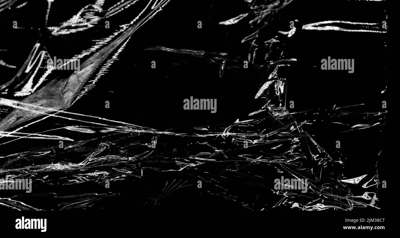 Image of moving shapes on black background Stock Photo - Alamy