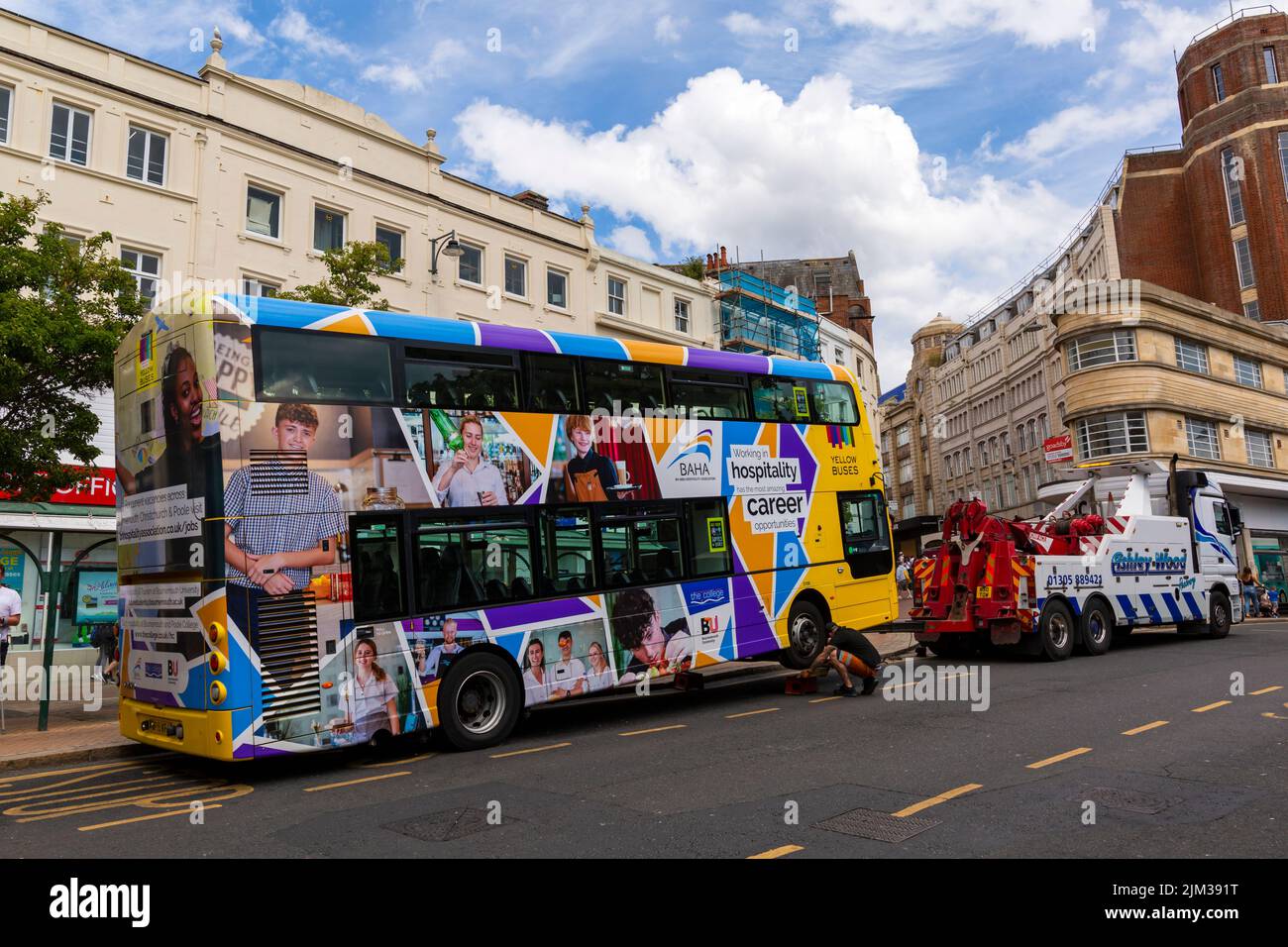 Christchurch to bournemouth bus routes hi-res stock photography and ...