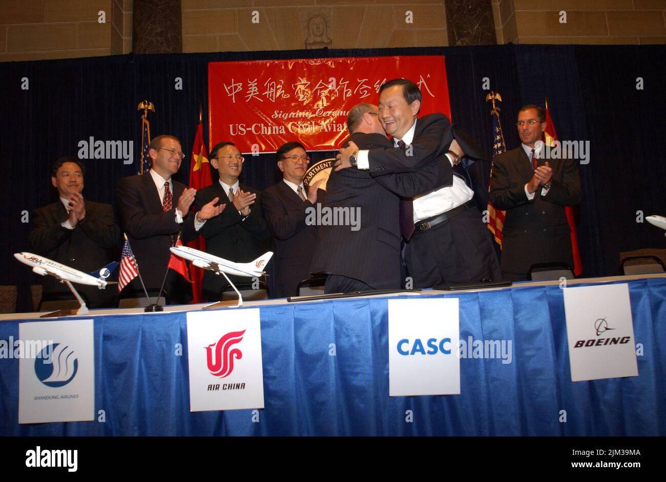 Office of the Secretary - BOEING SIGNING WITH CHINA Stock Photo - Alamy