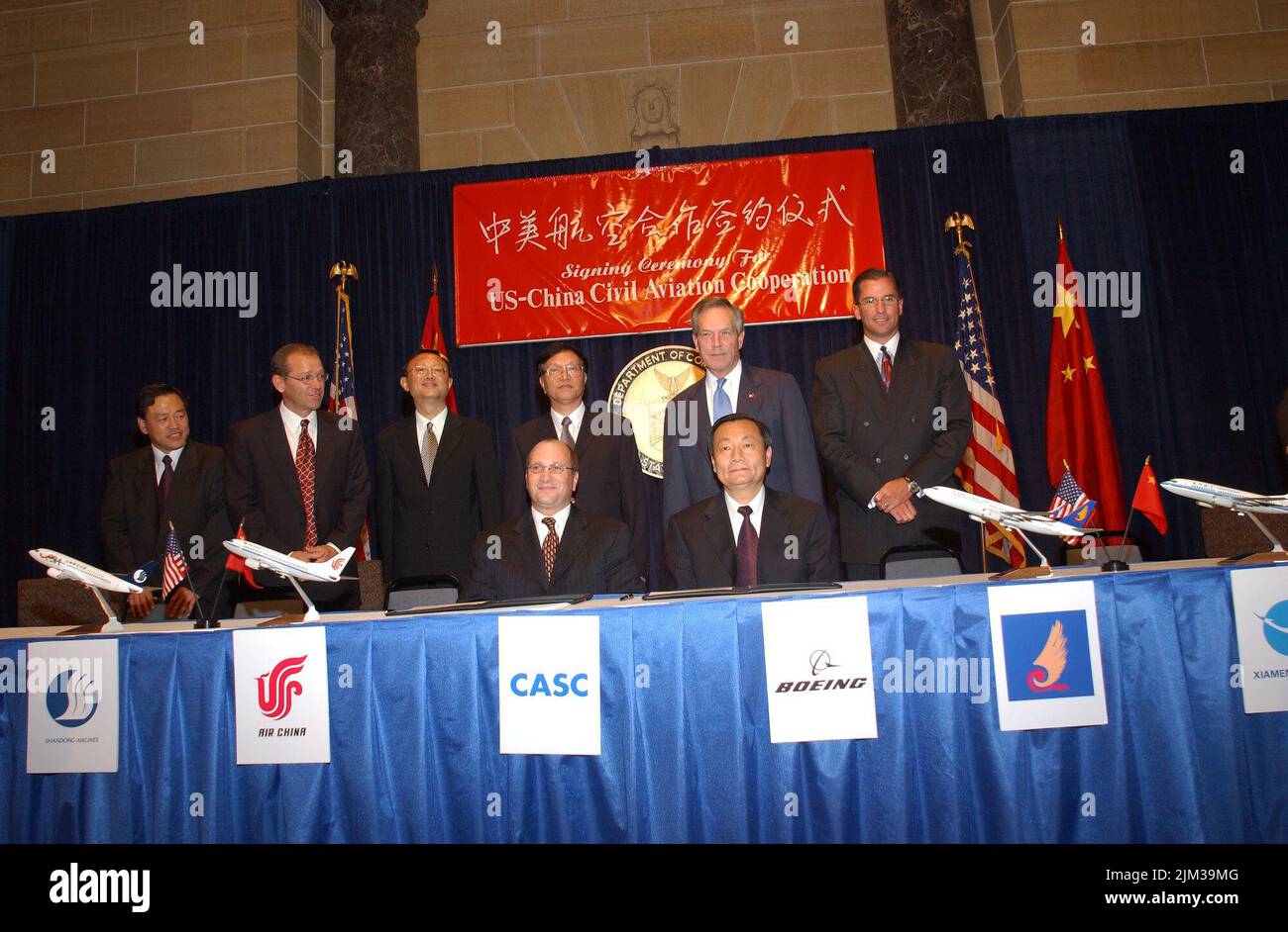 Office of the Secretary - BOEING SIGNING WITH CHINA Stock Photo - Alamy