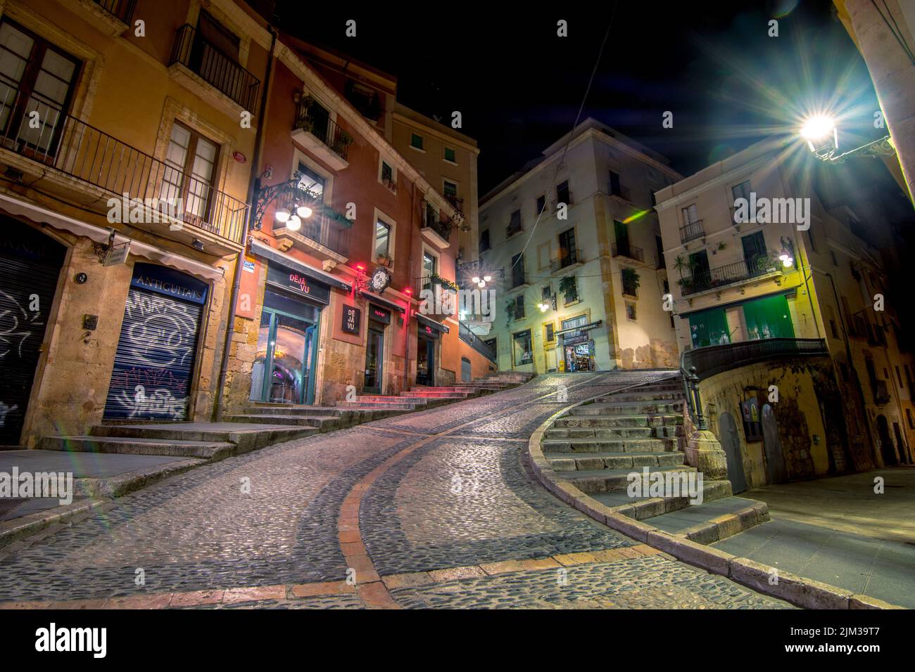 View of Catalan city Tarragona, Spain Stock Photo - Alamy
