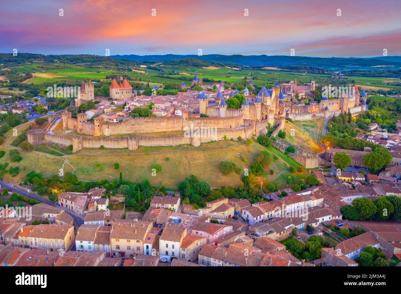 Carcasson chateau hi-res stock photography and images - Alamy