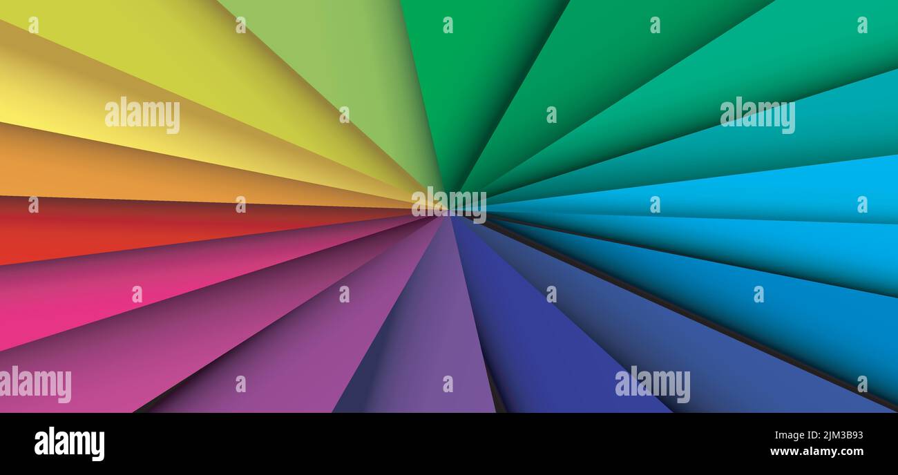 Colorful rainbow lines background for Pride day Stock Vector Image ...