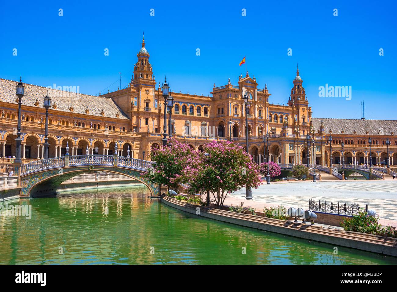 Real Alcazar Gardens in Seville. Andalusia, Spain Stock Photo - Alamy