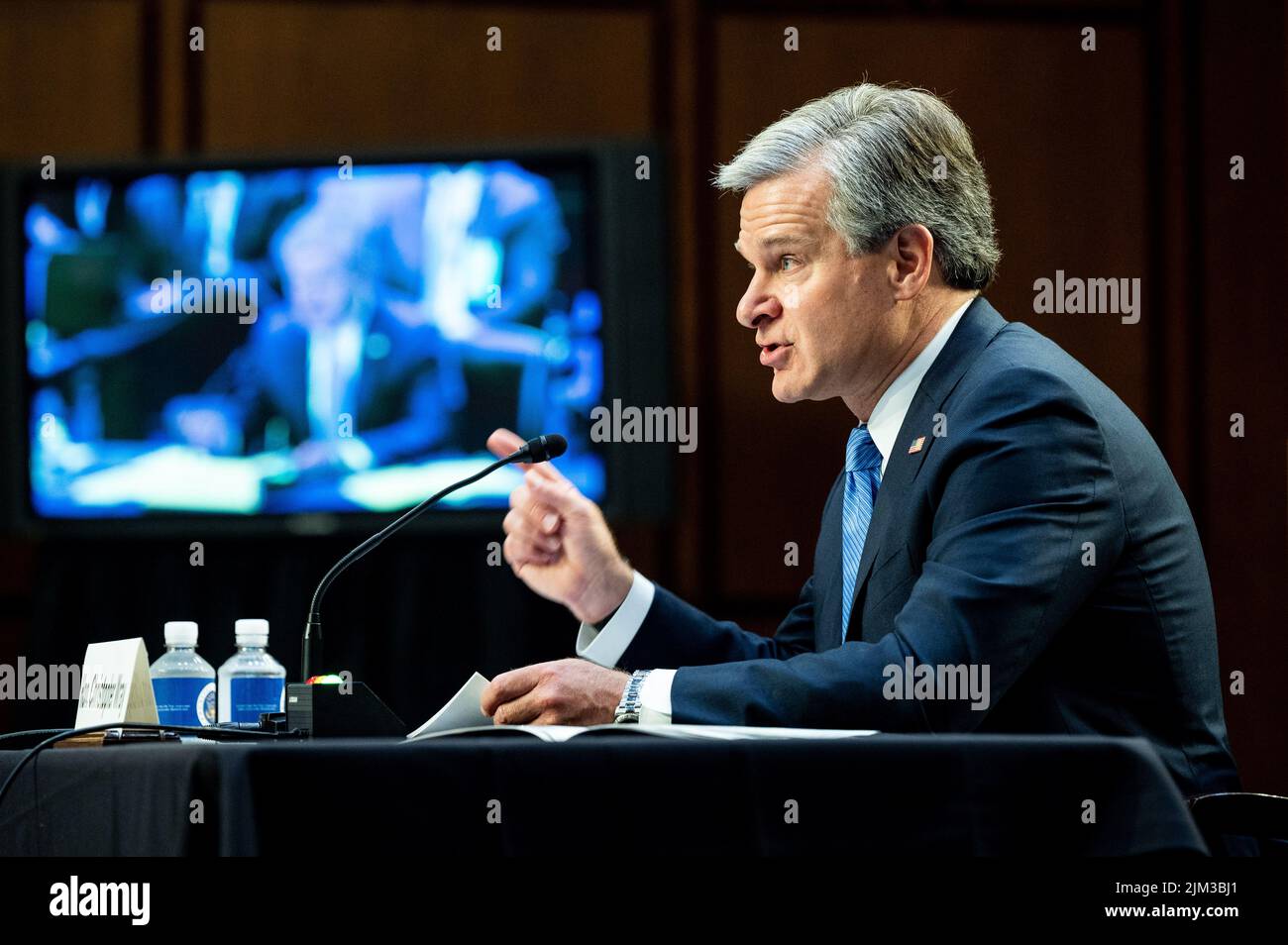 Christopher Wray, Director of the Federal Bureau of Investigation ...