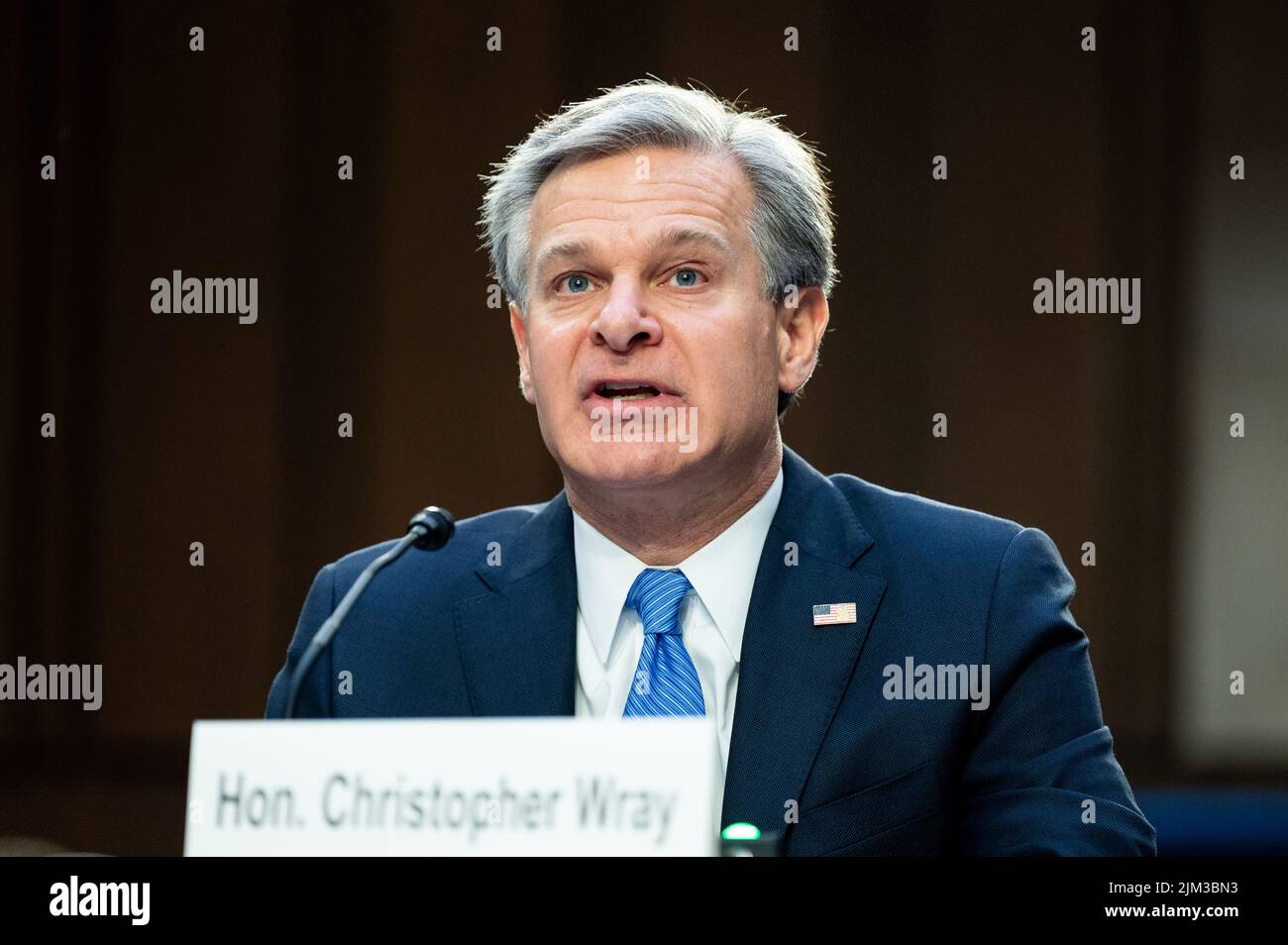 Christopher Wray, Director of the Federal Bureau of Investigation ...