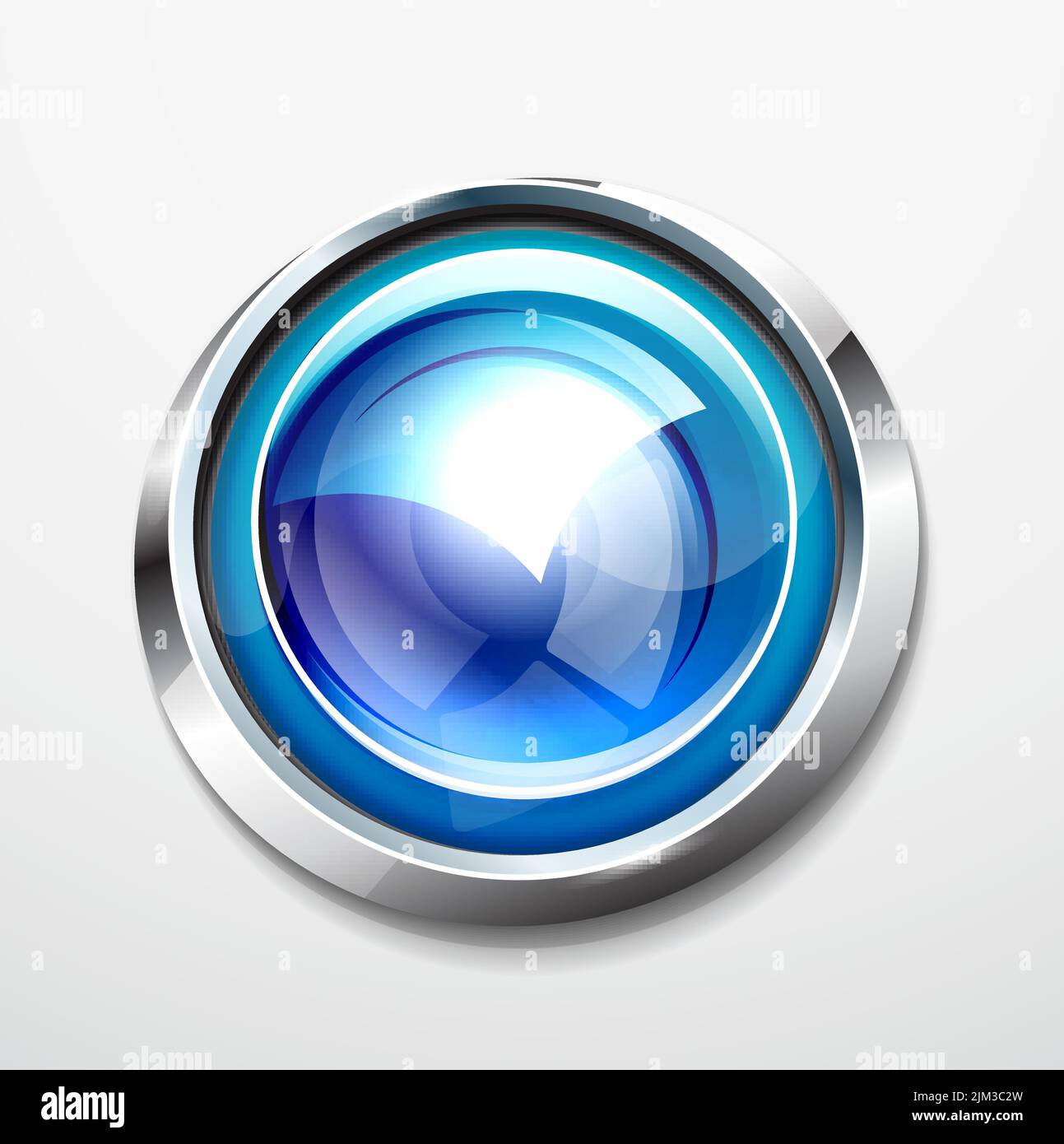 Abstarct glossy sphere button design Stock Vector Image & Art - Alamy